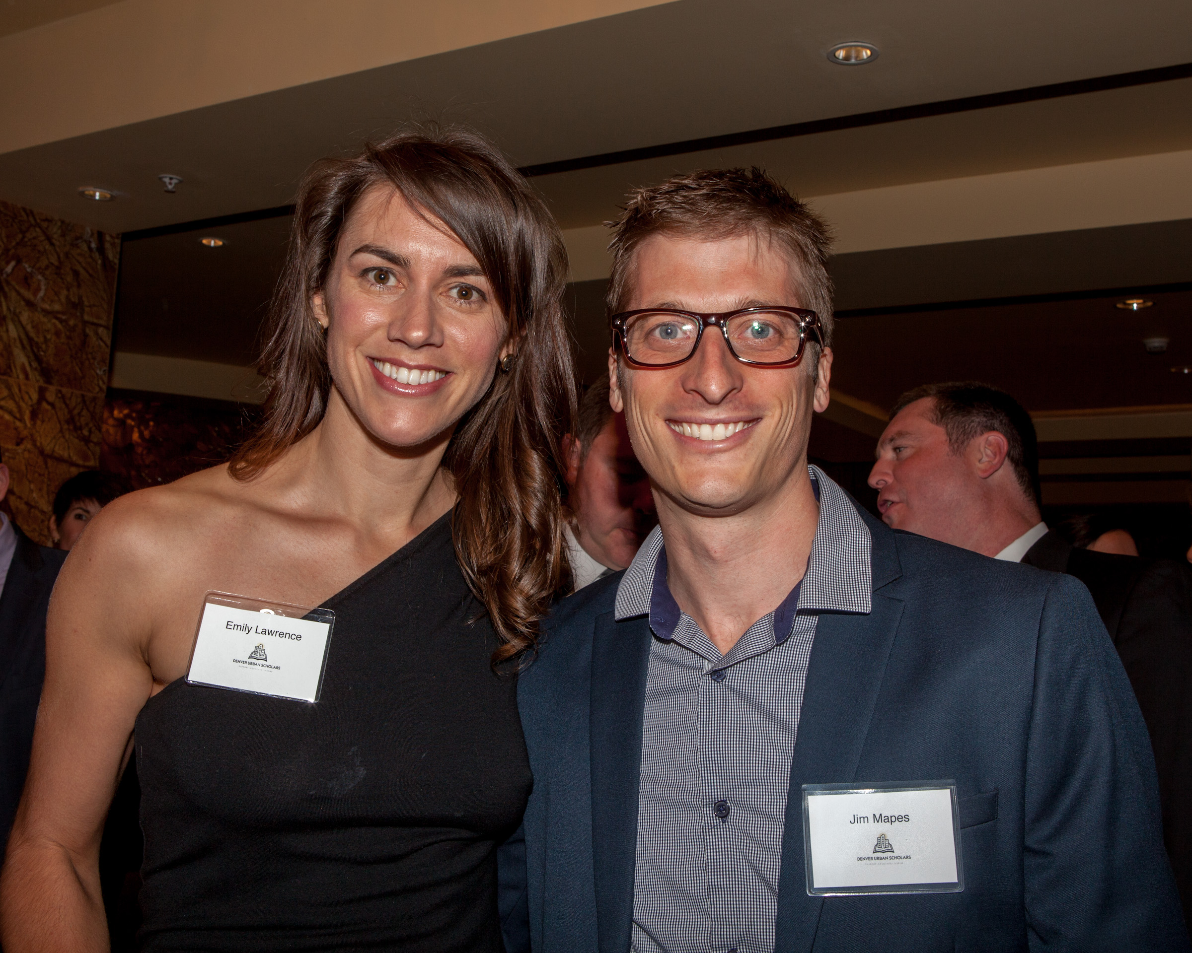 Emily Lawrence and Jim Mapes