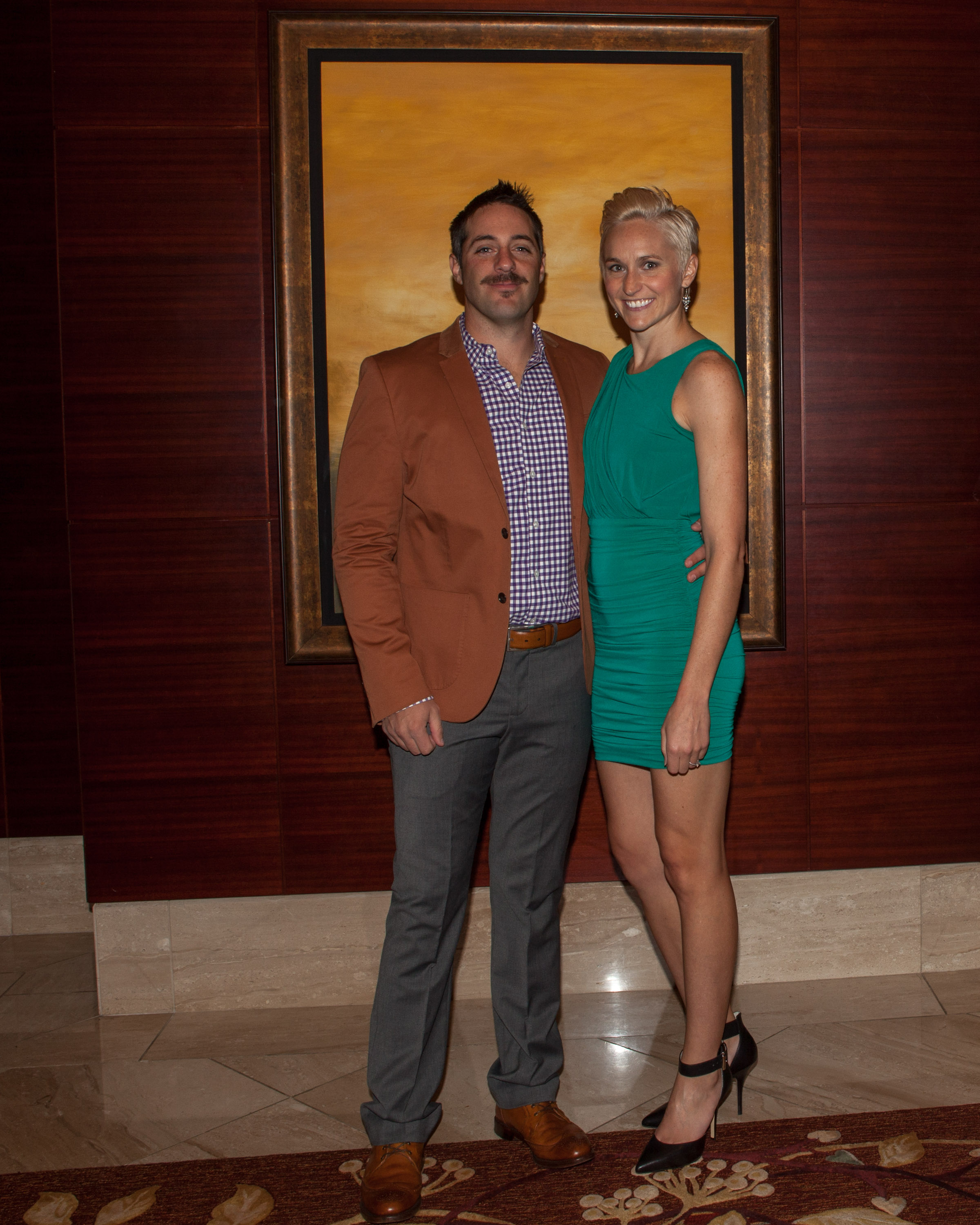 John Loranger and Megan Barnes