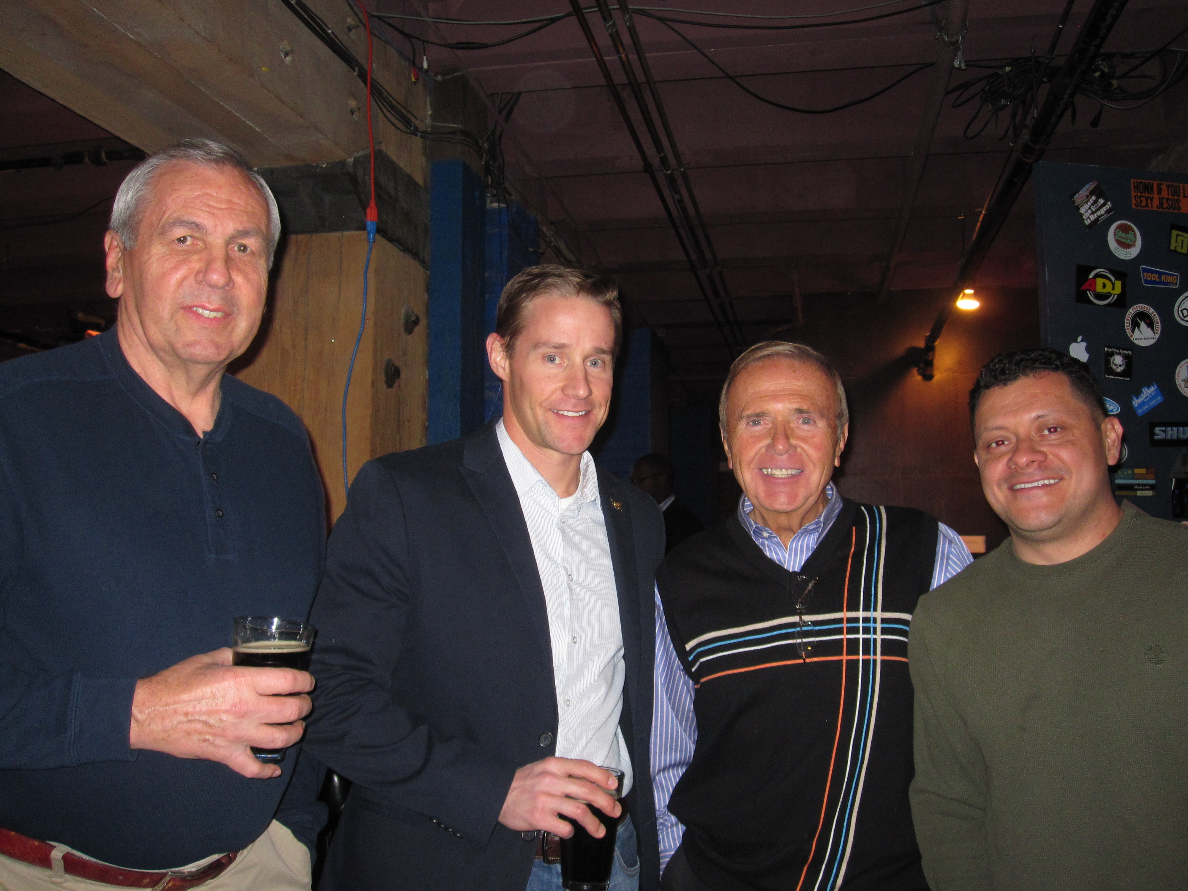 L to R: Glenn Jones, Brett Walters, Greg Cottrell, Alex Rodas