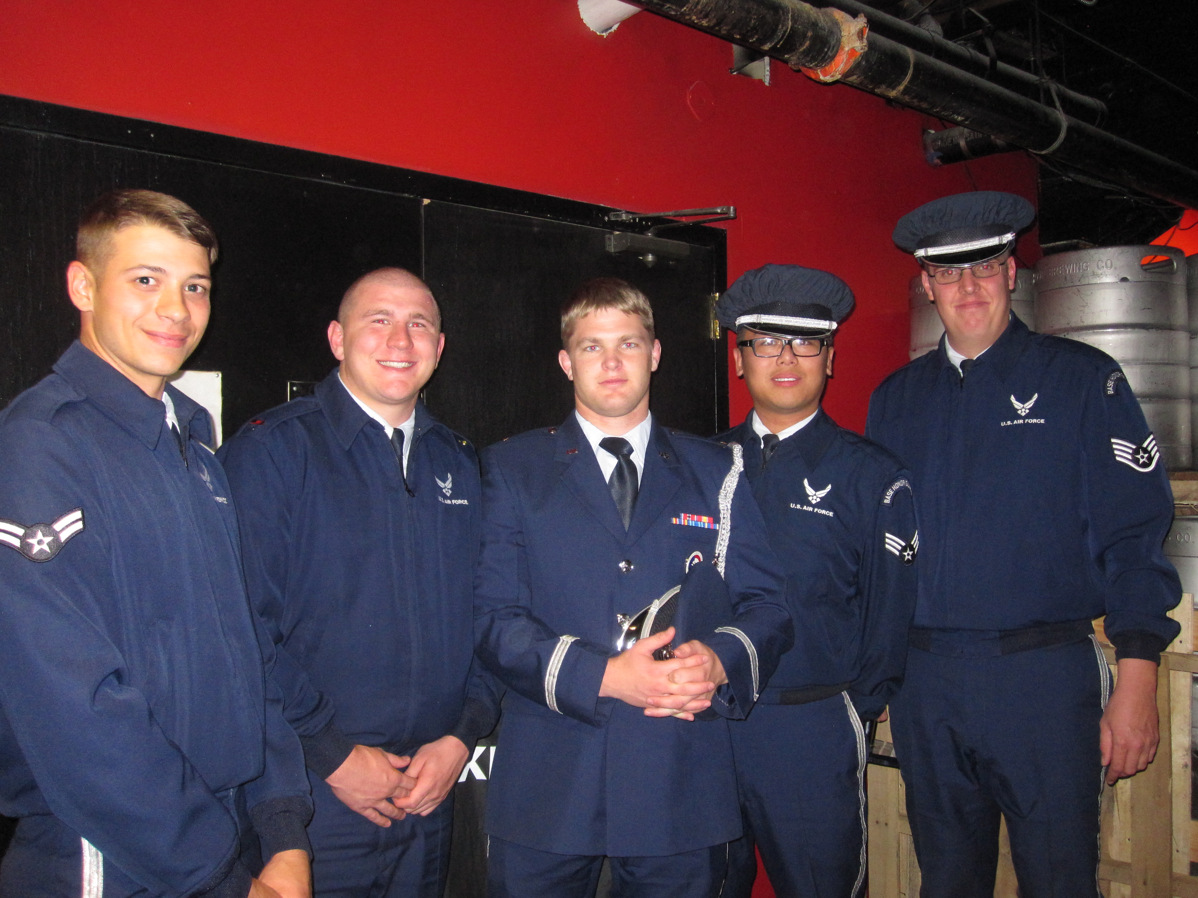 Mile High Honor Guard: L to R: Kevin Justice, Clayton Gable, Logan ...