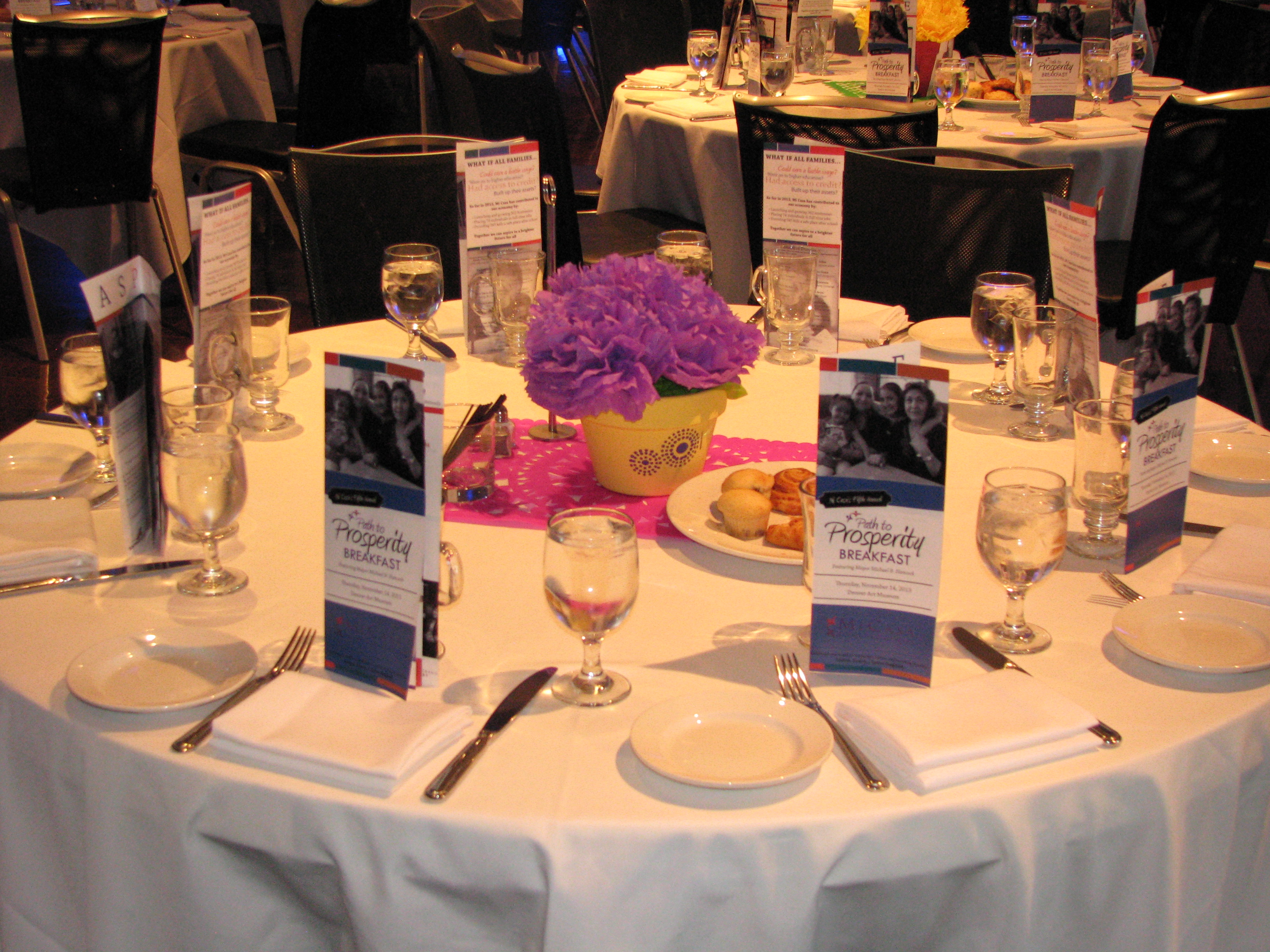 Gorgeous tables for guests