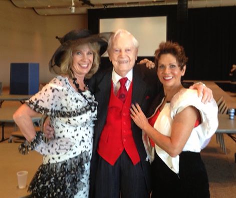 Terri Fisher, left, Donald Seawell and Gayle Johnson at Denver Center ...