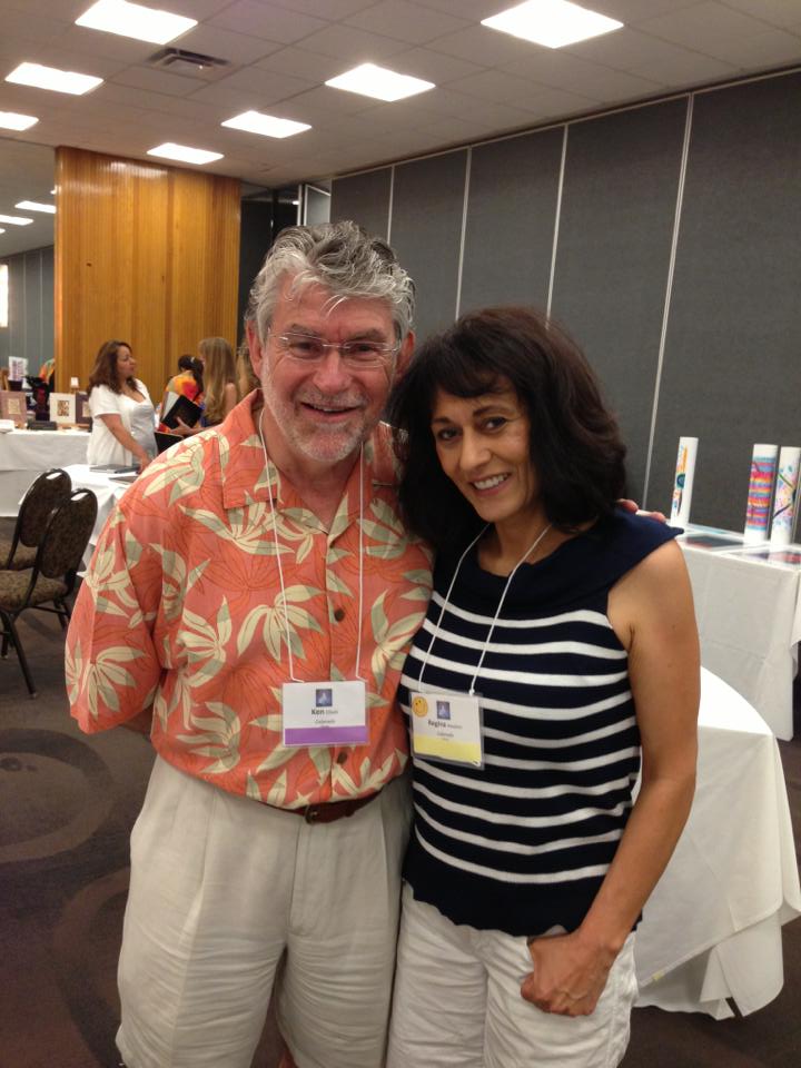 Ken Elliott and a fan of his work