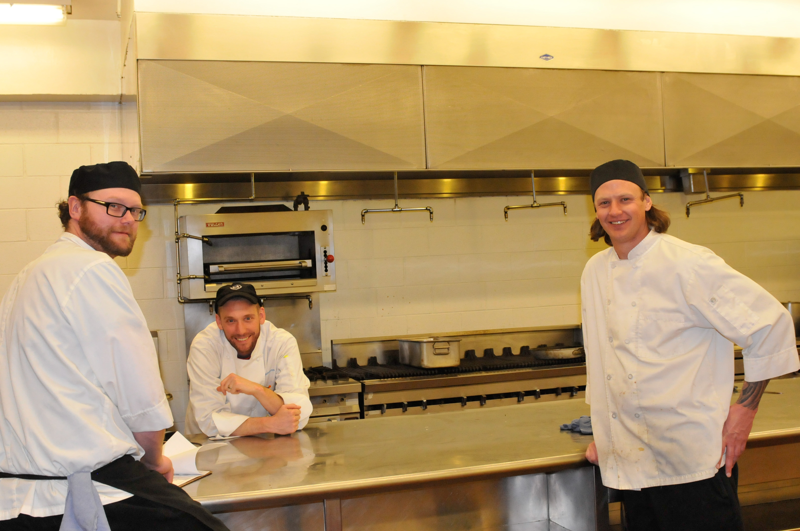 Chefs Mike, Nick and Brad did a fantastic job.