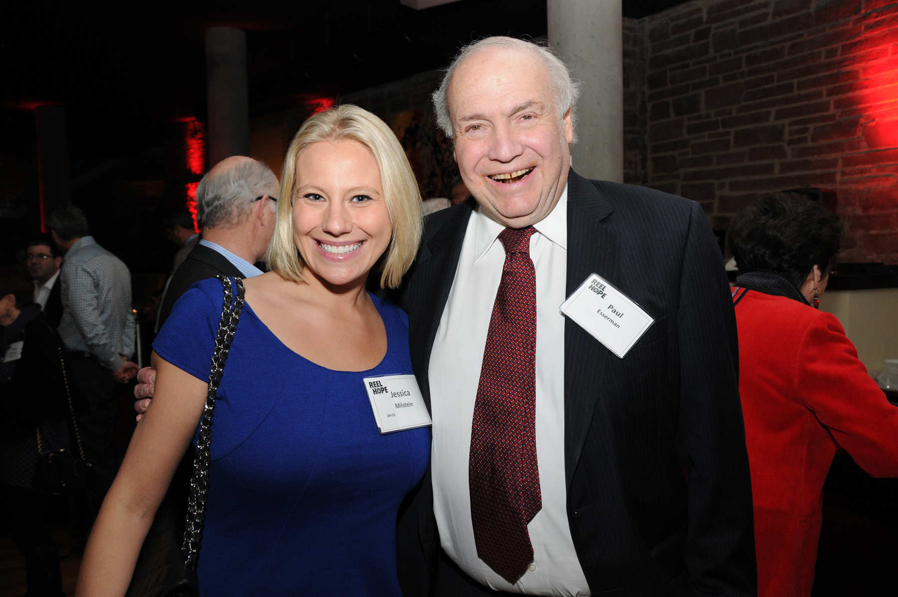 Jessica Milstein and Paul Esserman