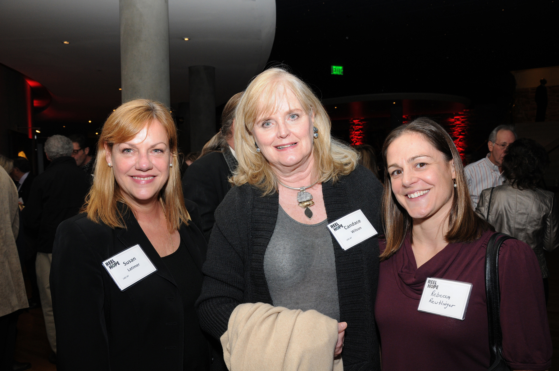 Susan Latimer, Candace Wilson, Rebecca Reutlinger