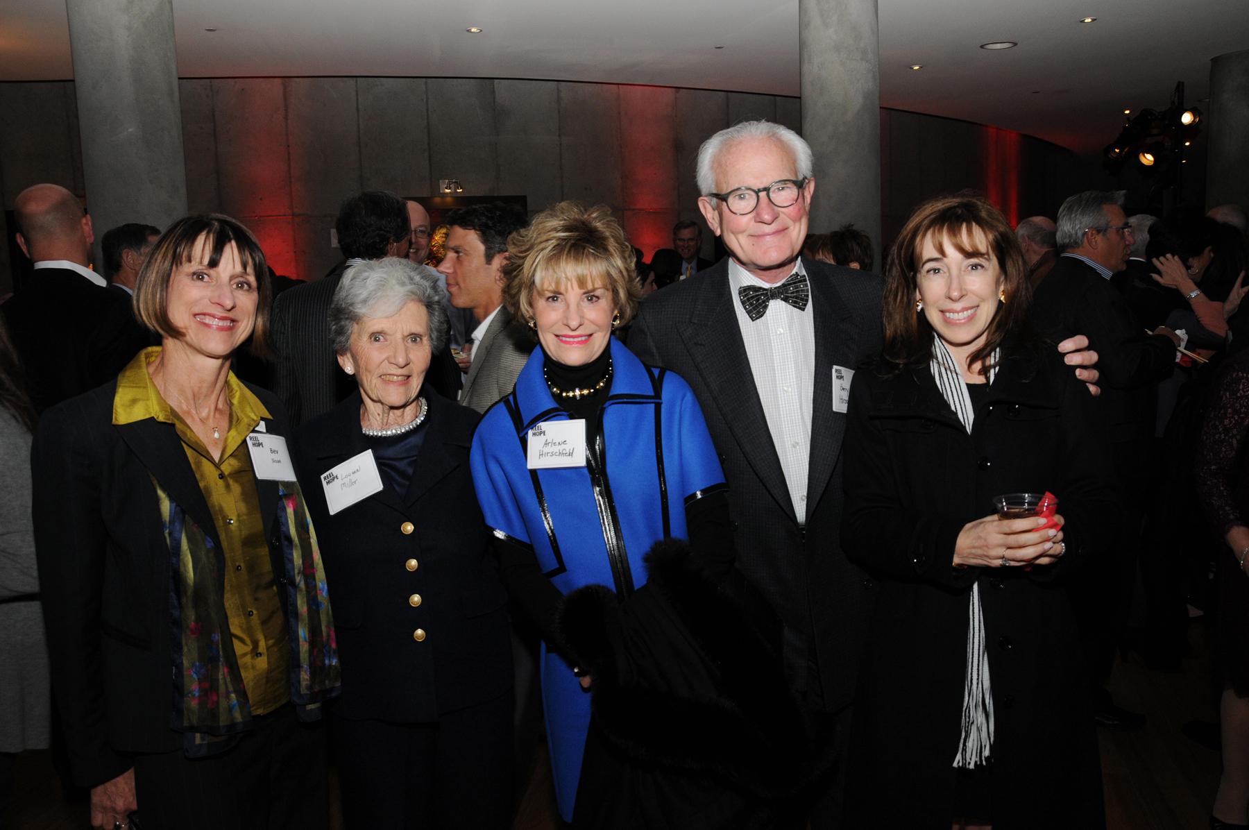 Bev Sloan, Louann Miller, Arlene and Barry Hirschfeld and an ...