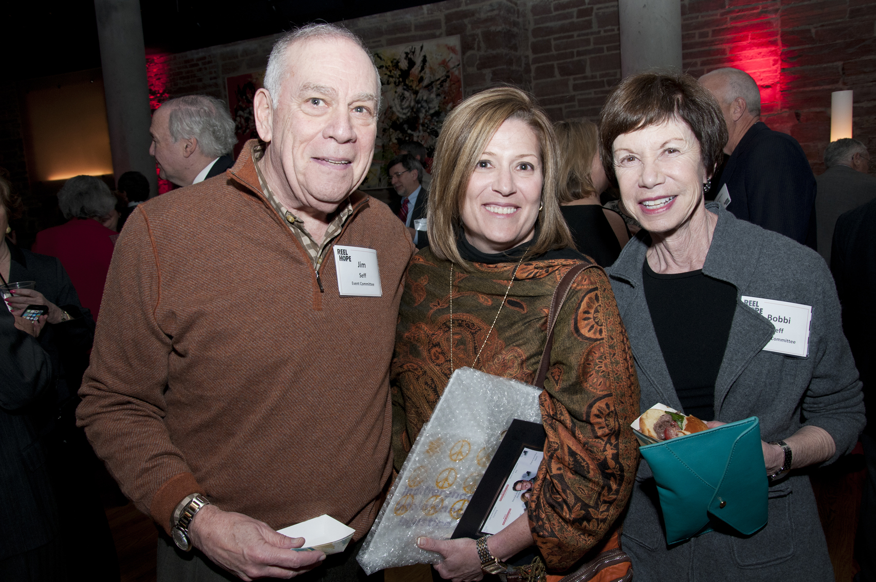 Jim Seff, , Sheryl Goodman and Bobbi Seff