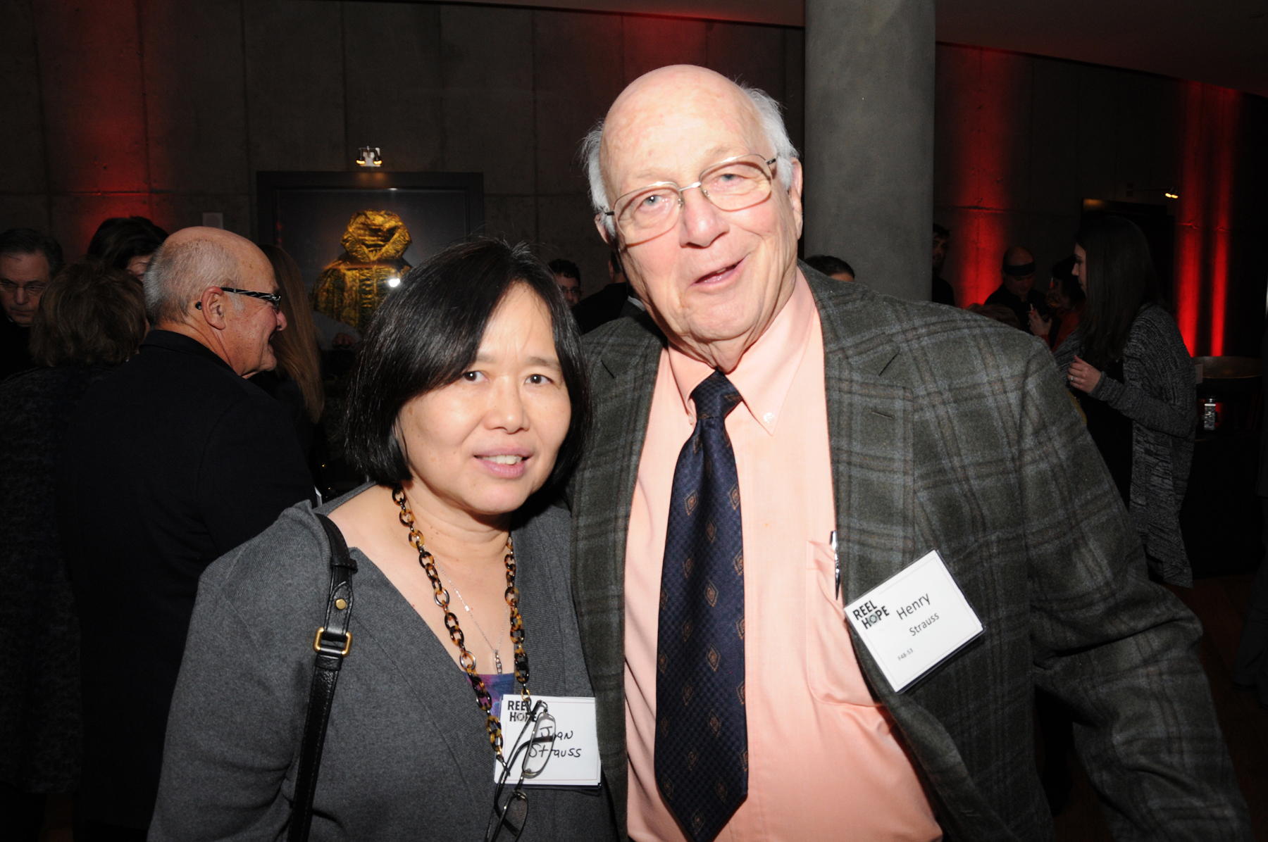 Joan and Henry Strauss