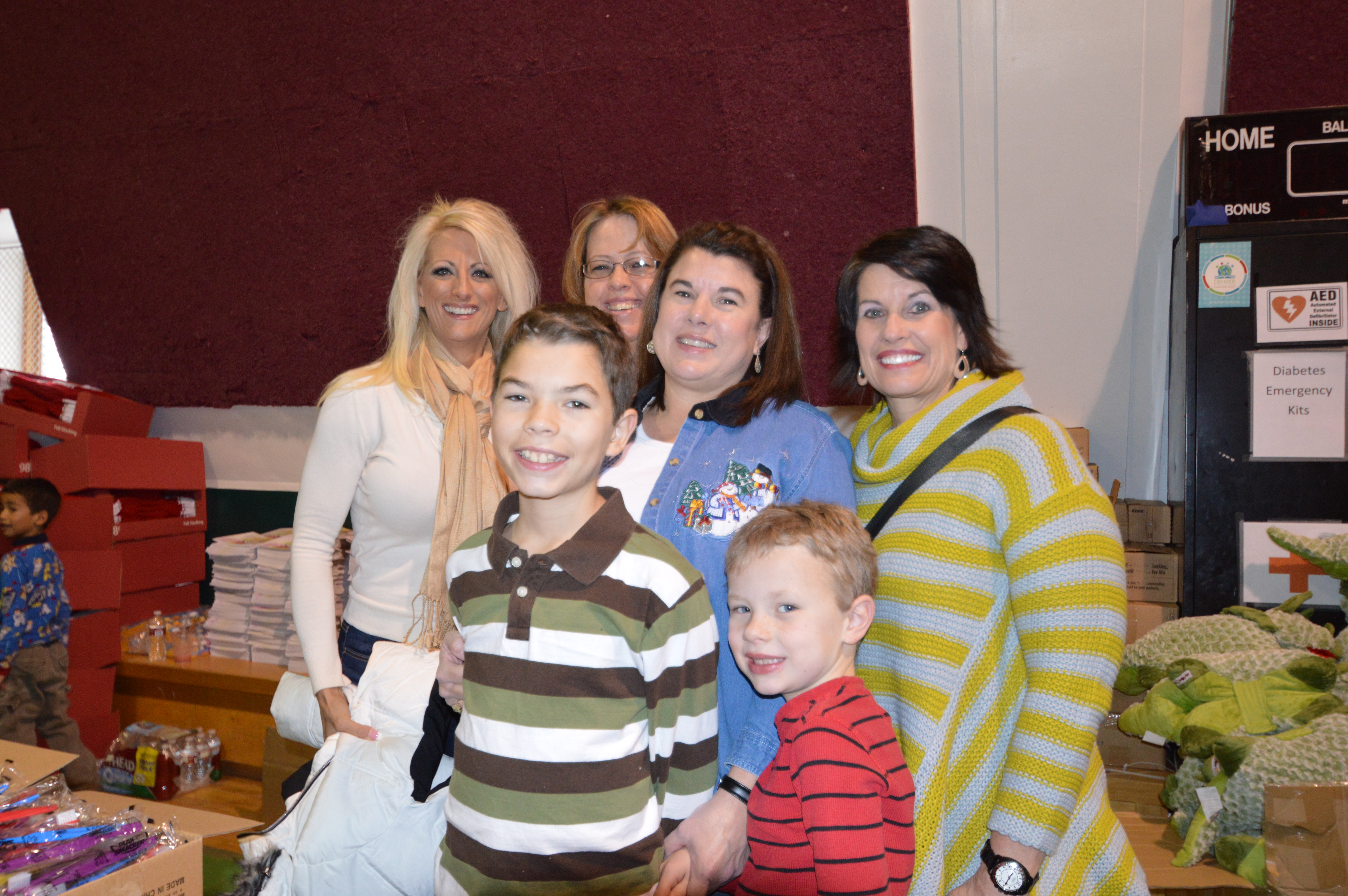Handing out toothbrushes and toothpaste to needy families: Kimberly ...