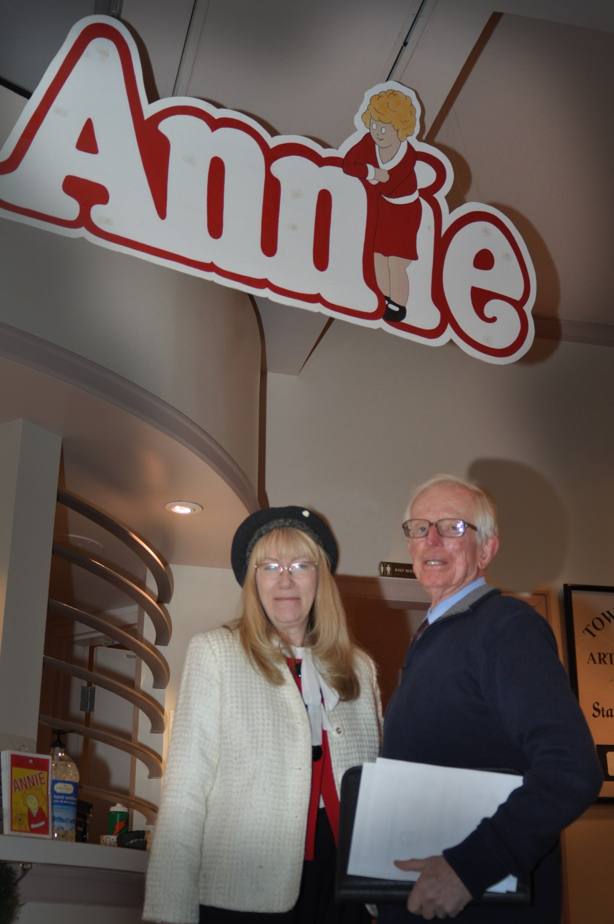 Executive Director Joyce Alms-Rahnsford and Board Chair Rob Lapp