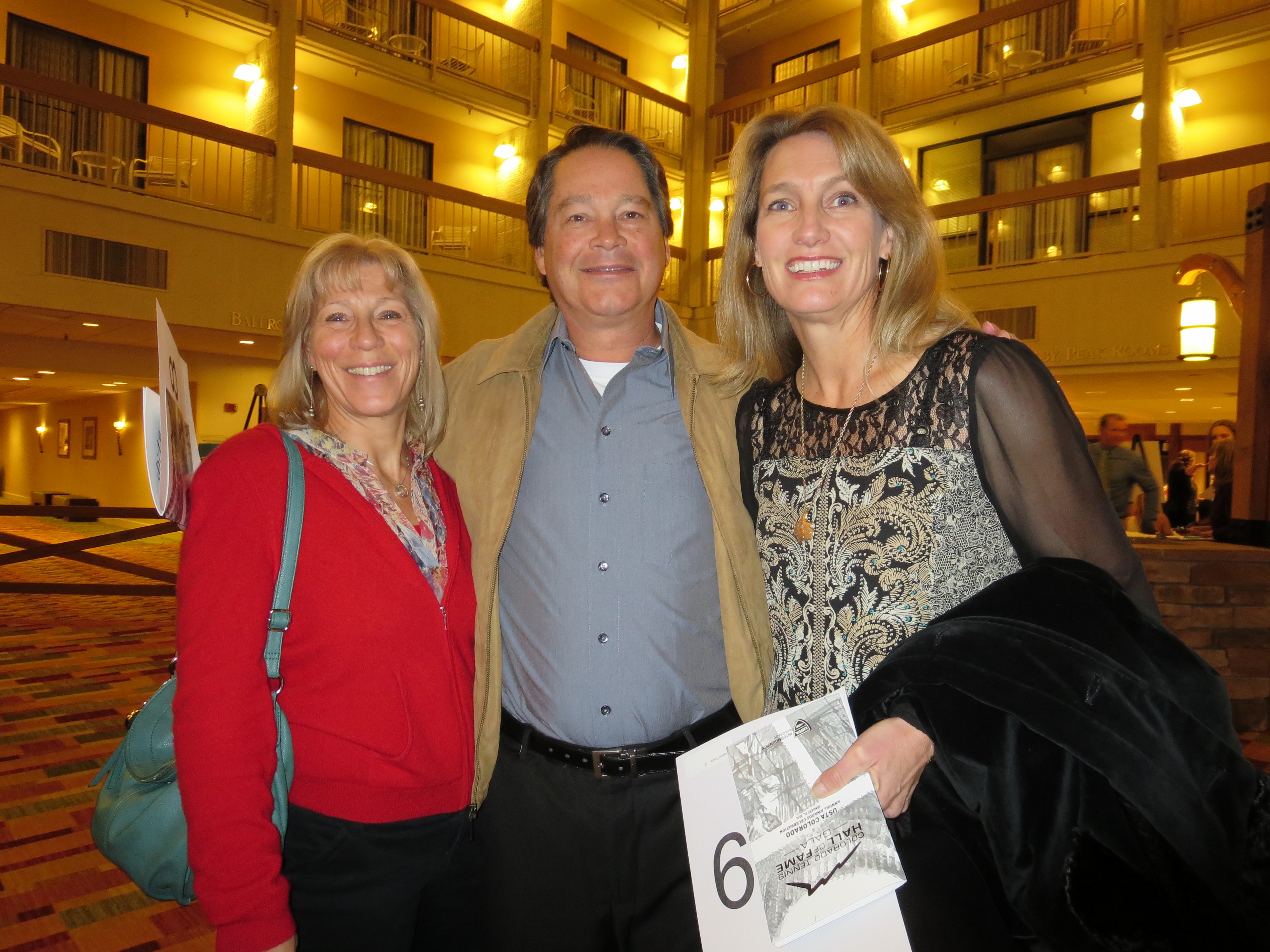 L to R: Sandy Zimmerman, Barry & Suzette Riddle