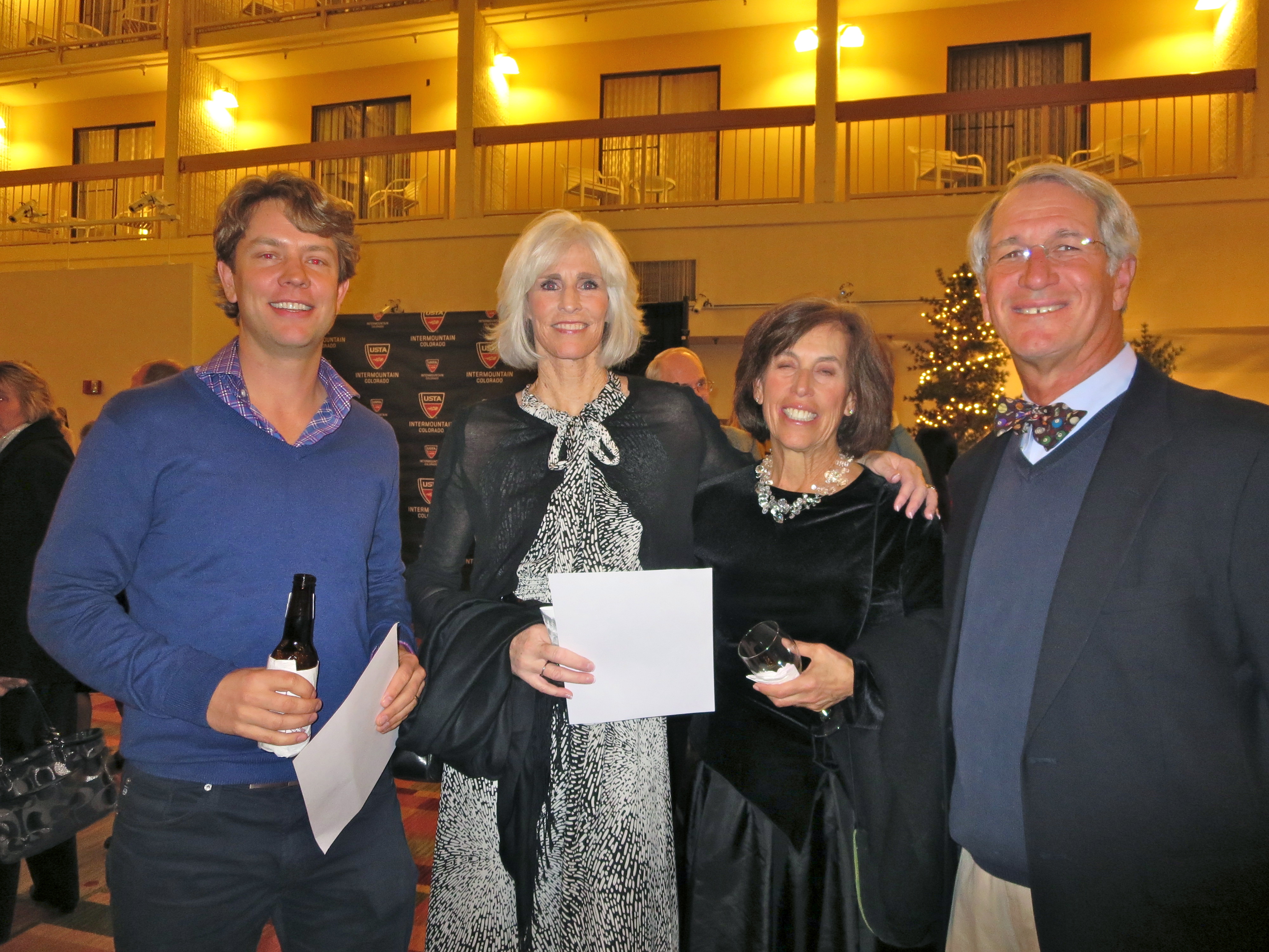 L to R: Taylor Lawton, Meg Cindric, Laura & Steve Ehrlich