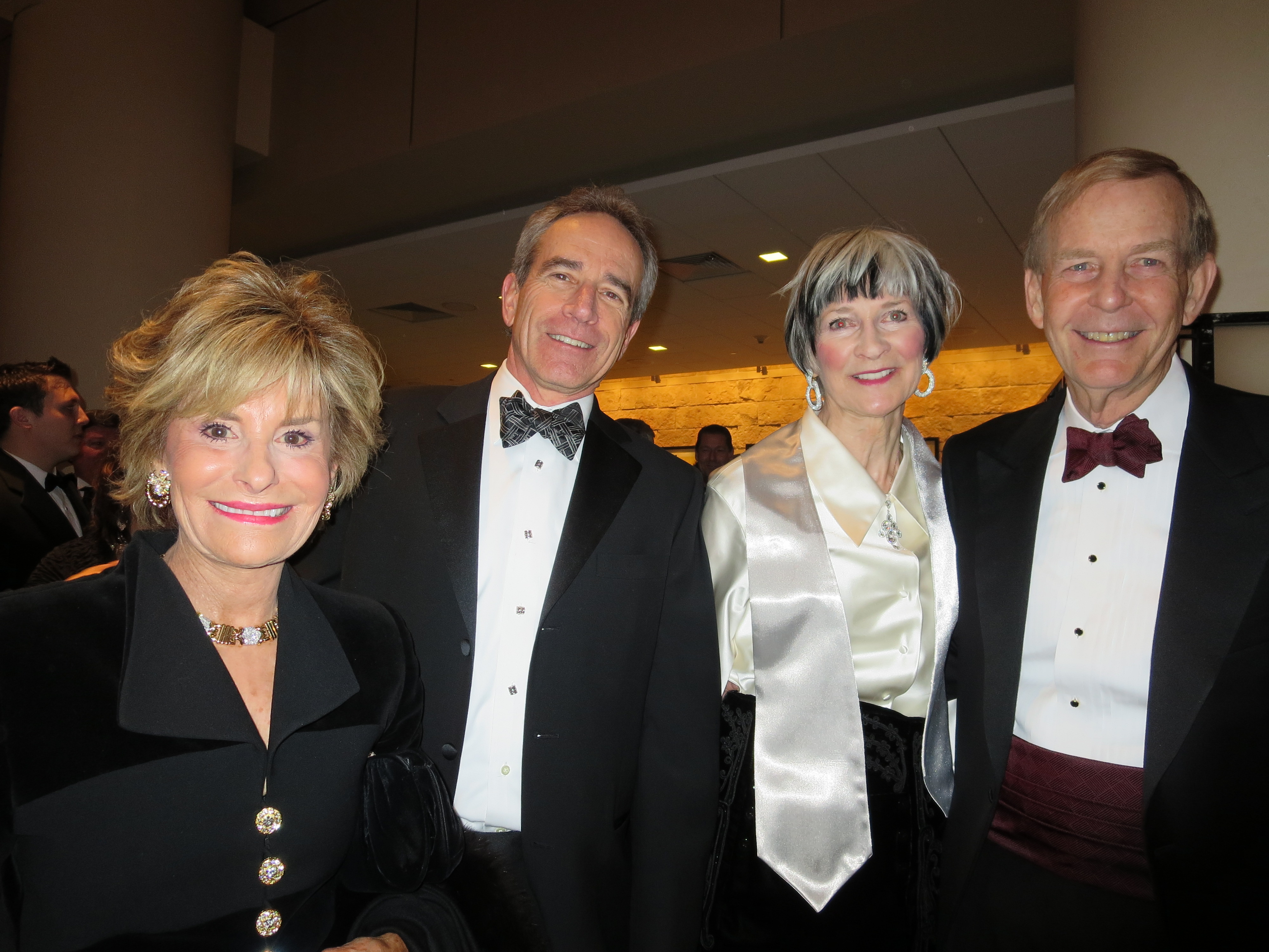 L to R: Arlene Hirschfeld, Bill Mosher, Cathey & Dick Finlon