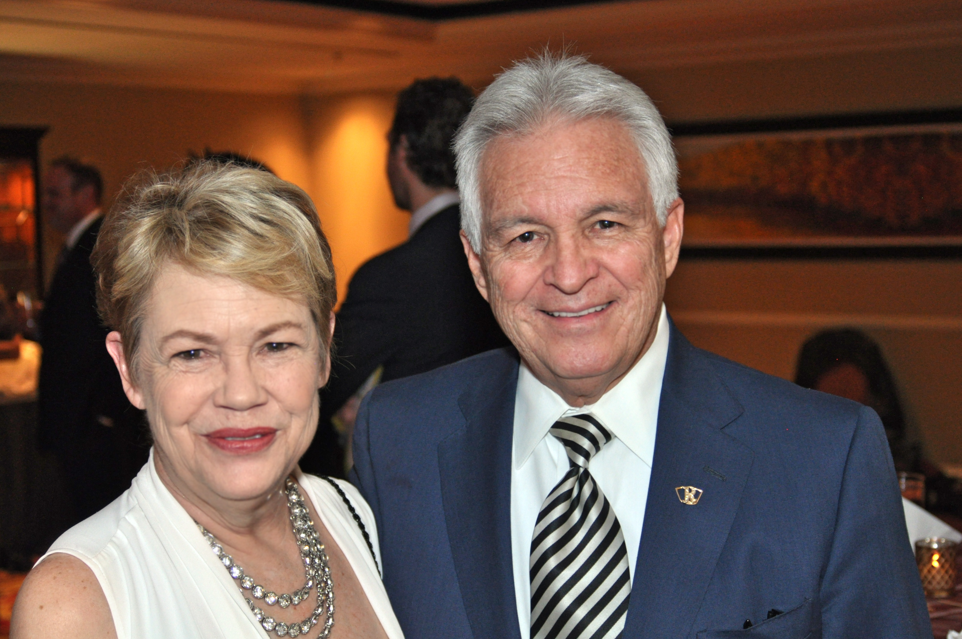 Denver Councilwoman Mary Beth Susman and Edward Romero