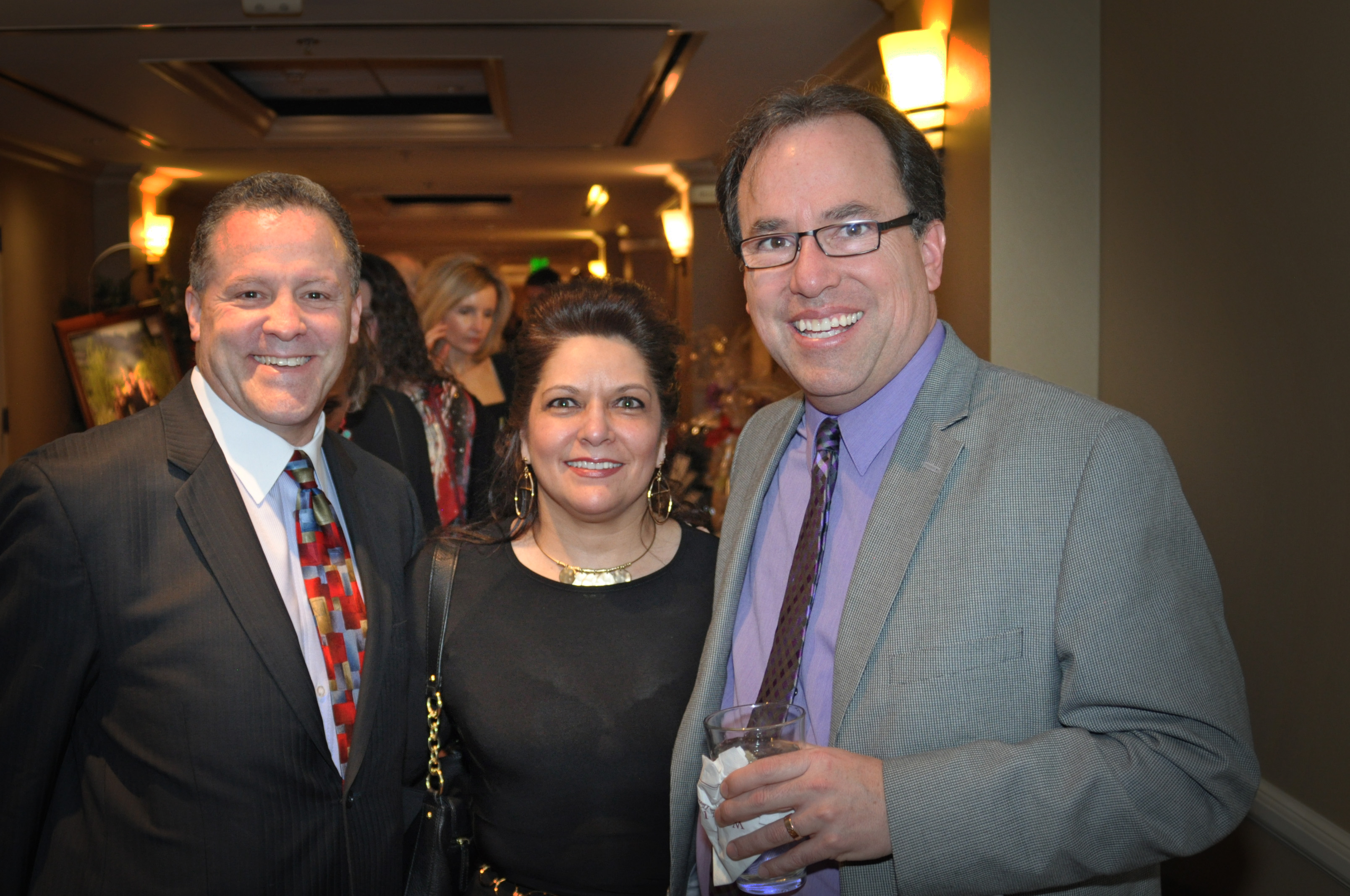 Tim Sandos, Tamara Montoya and Jim Garcia