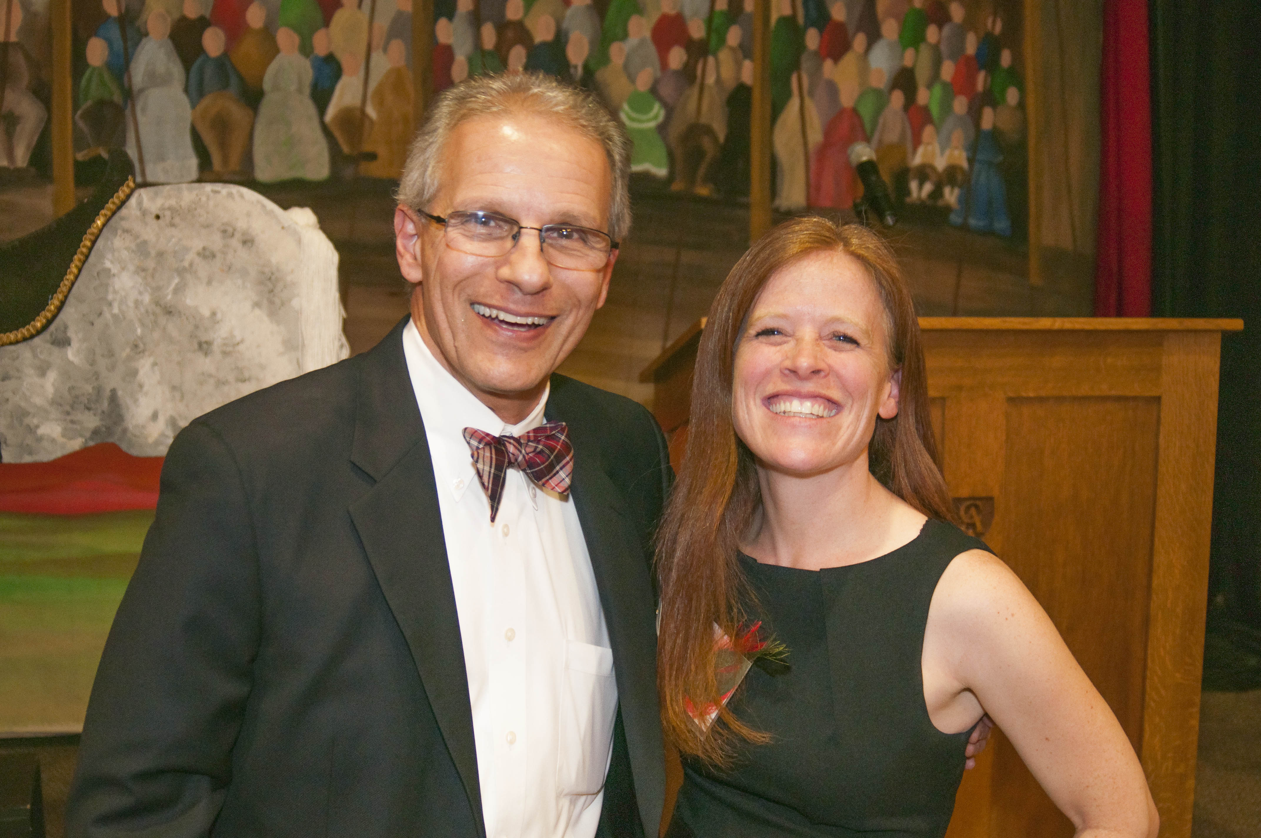 Angel Vigil and Executive Director Ingrid Moore