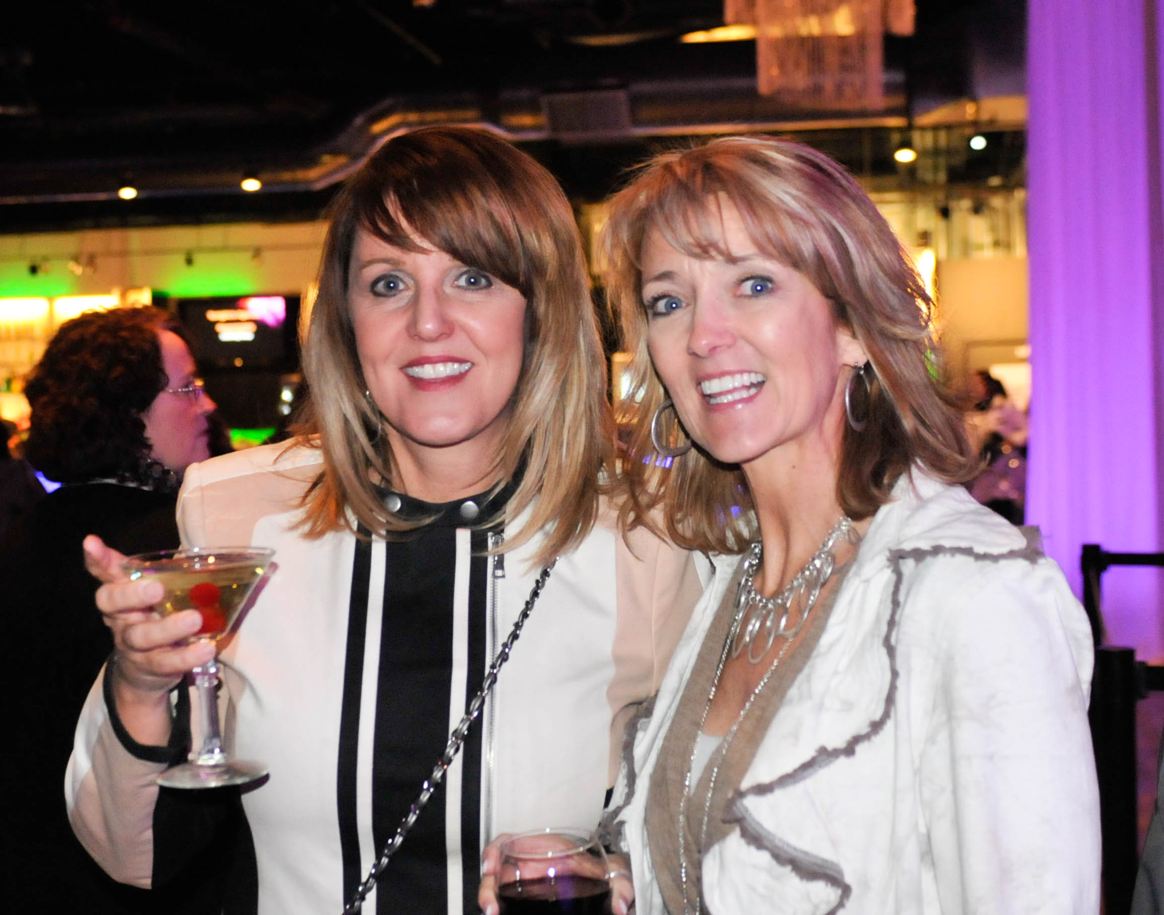 Lisa Whitehead, left, and Cara Webber