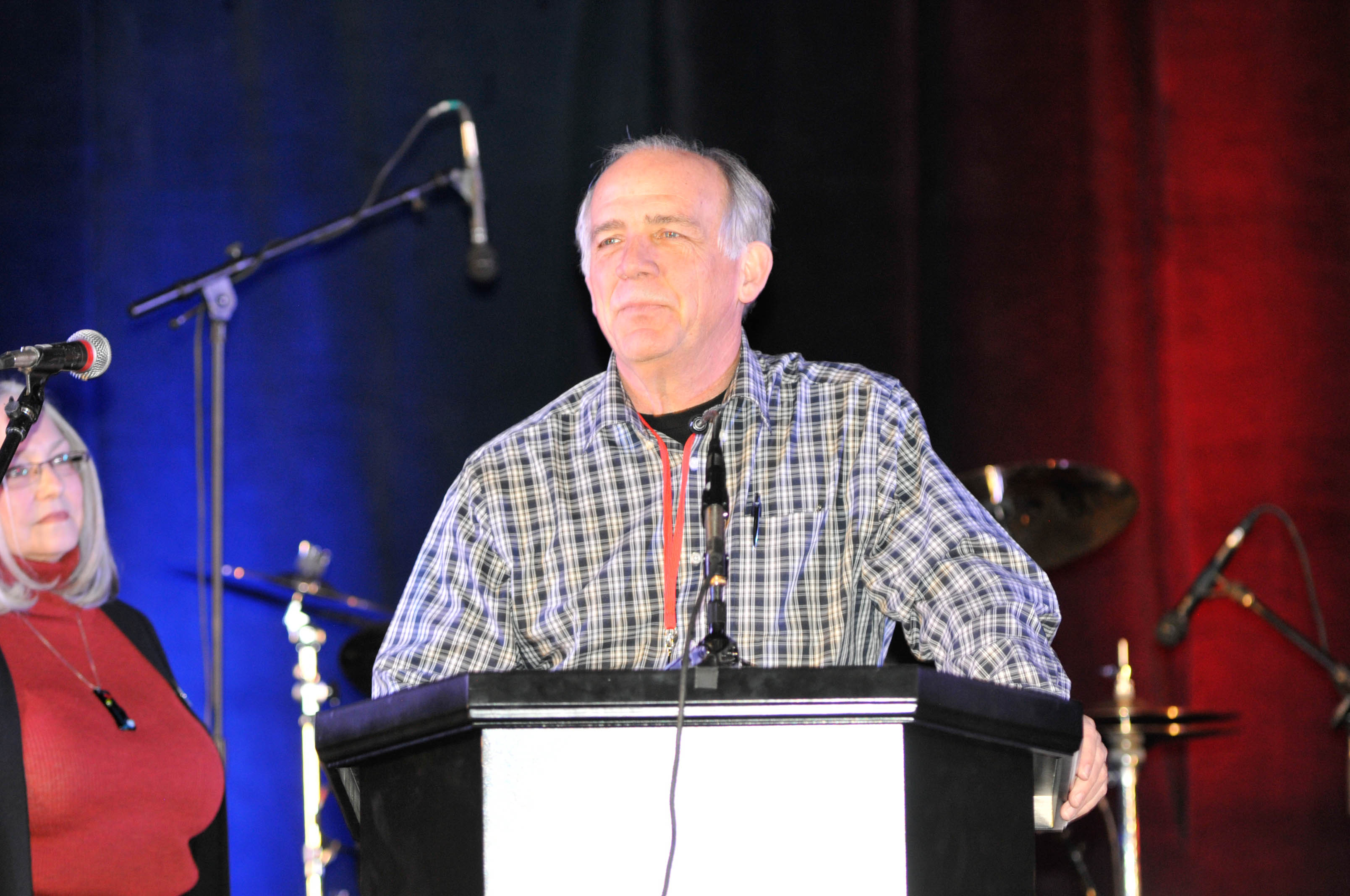 Pastor Russ Kane of New Hope Presbyterian Church