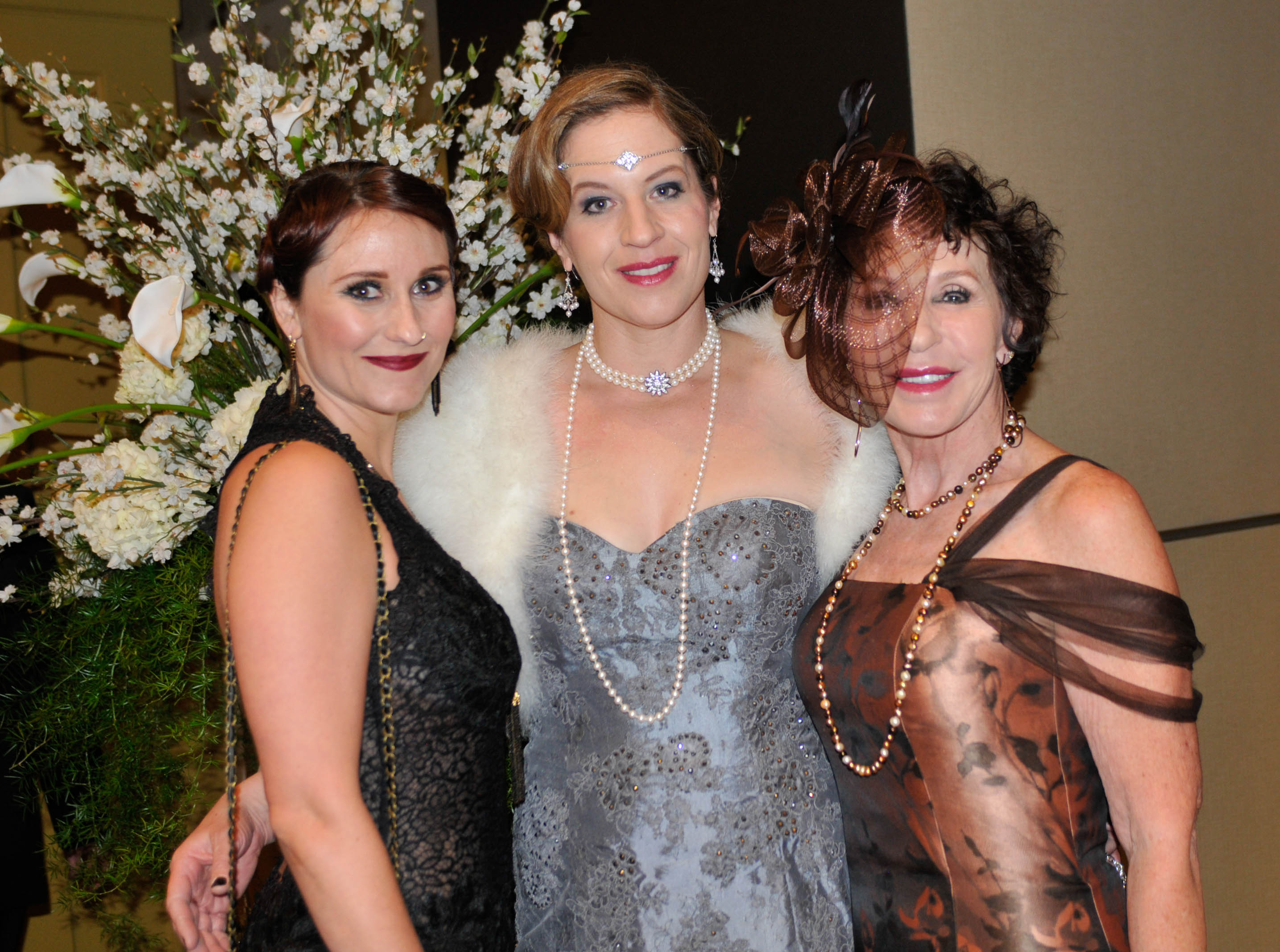 Ashly Wolf, left, Kelly Hodges and Sandy Wolf