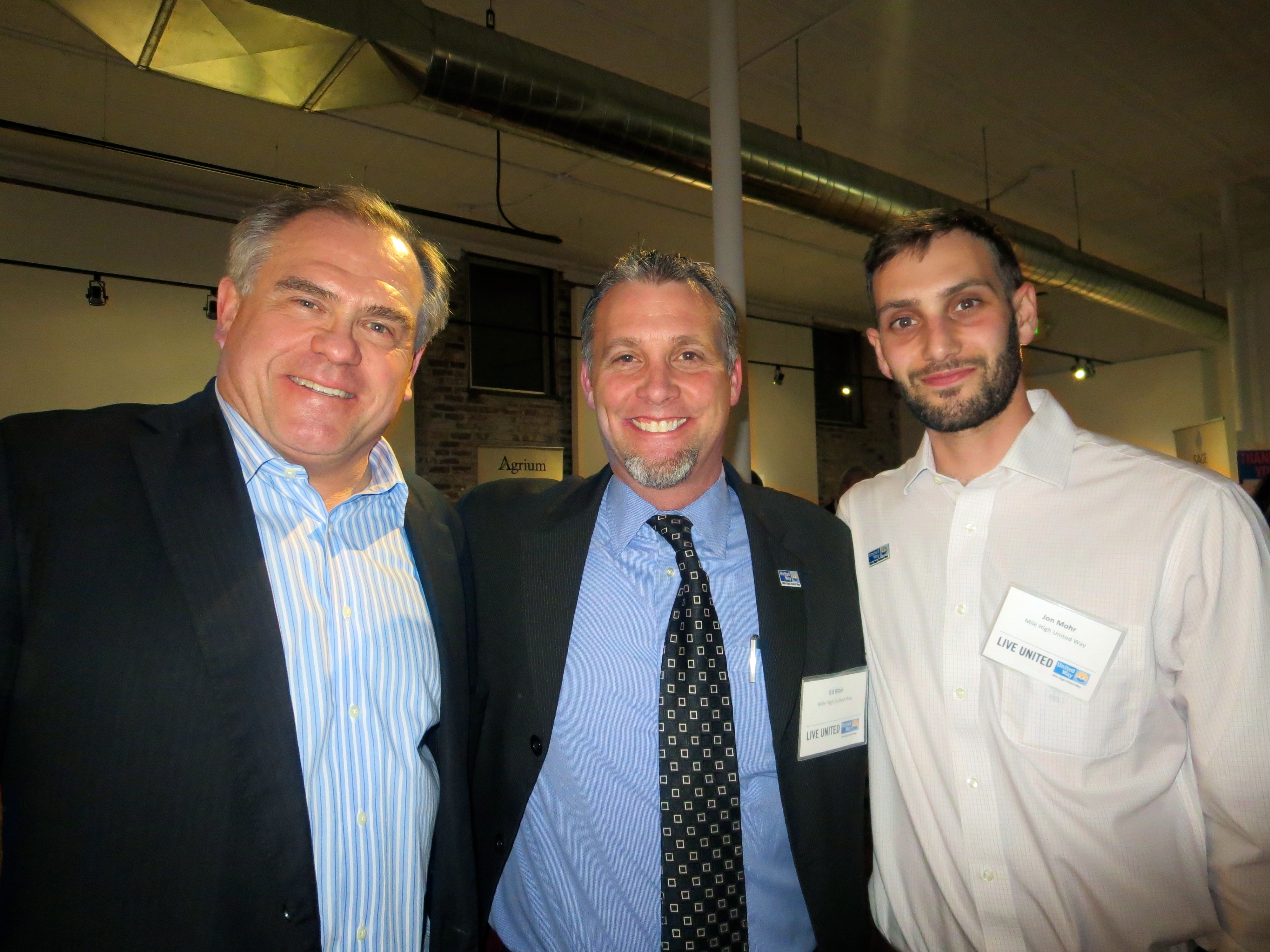 L to R: Brad Busse, Ed Blair, Jon Mohr