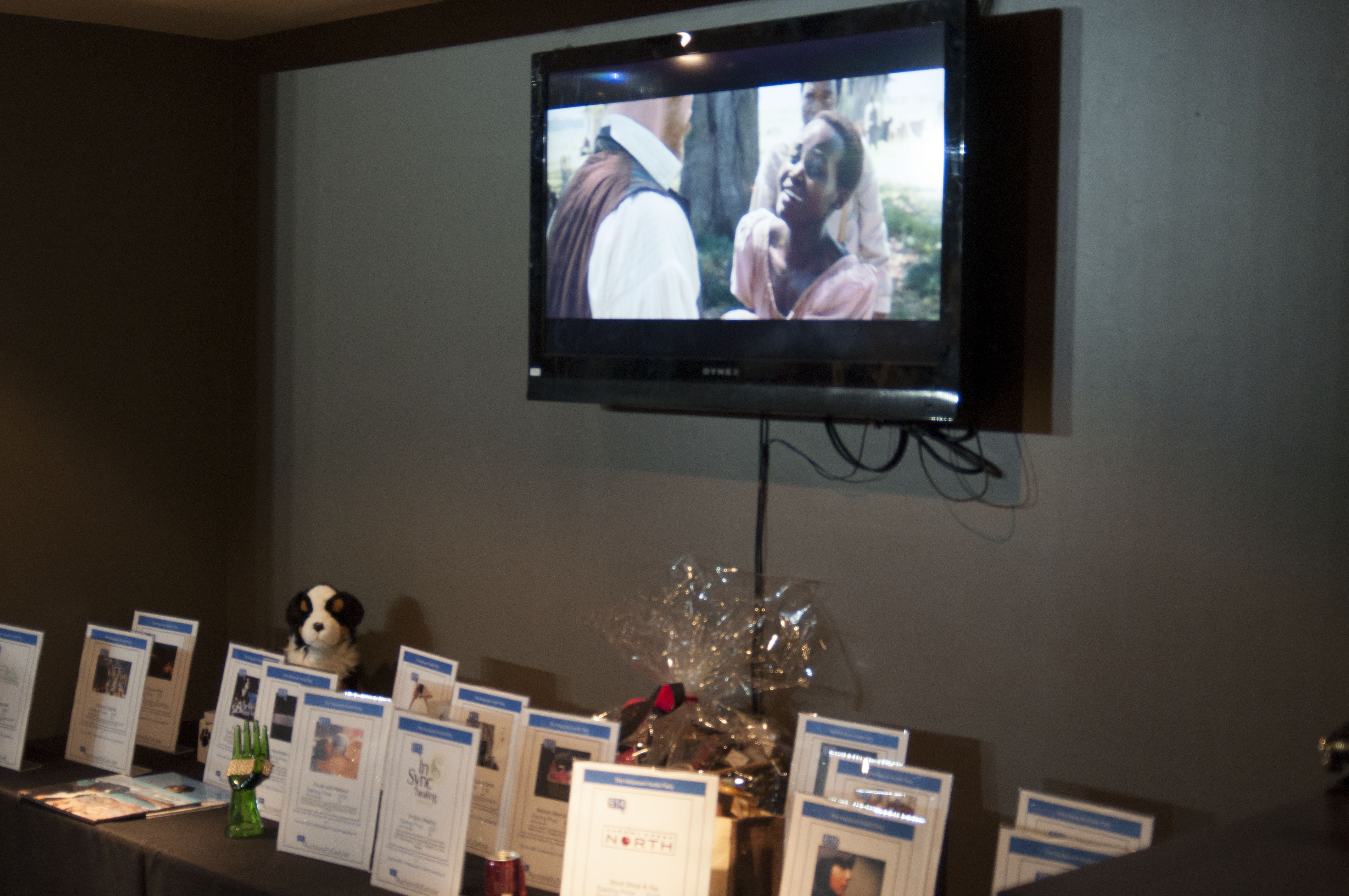 Guests were able to view the Oscars from multiple screens all night