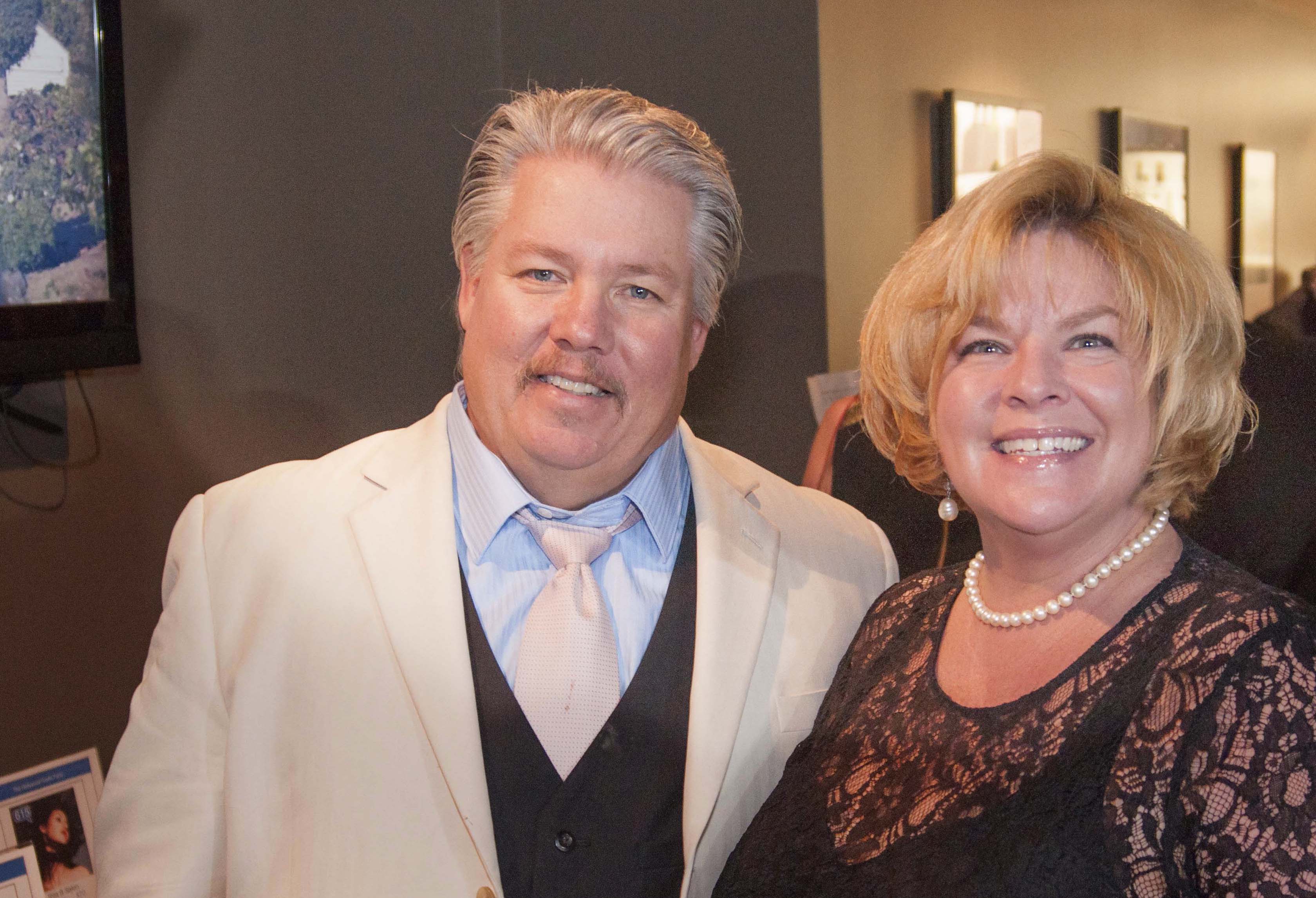 DFS Board Chair Stephen Hatfield and Christine Slusman