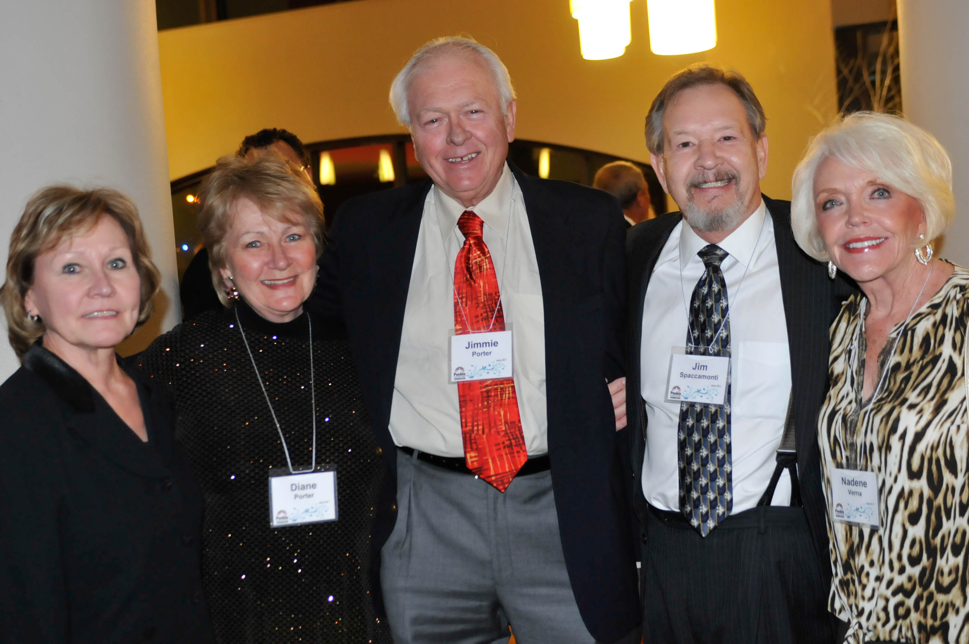 Barb Spaccamonti, left, Diane and Jimmie Porter, Jim Spaccamonti and ...