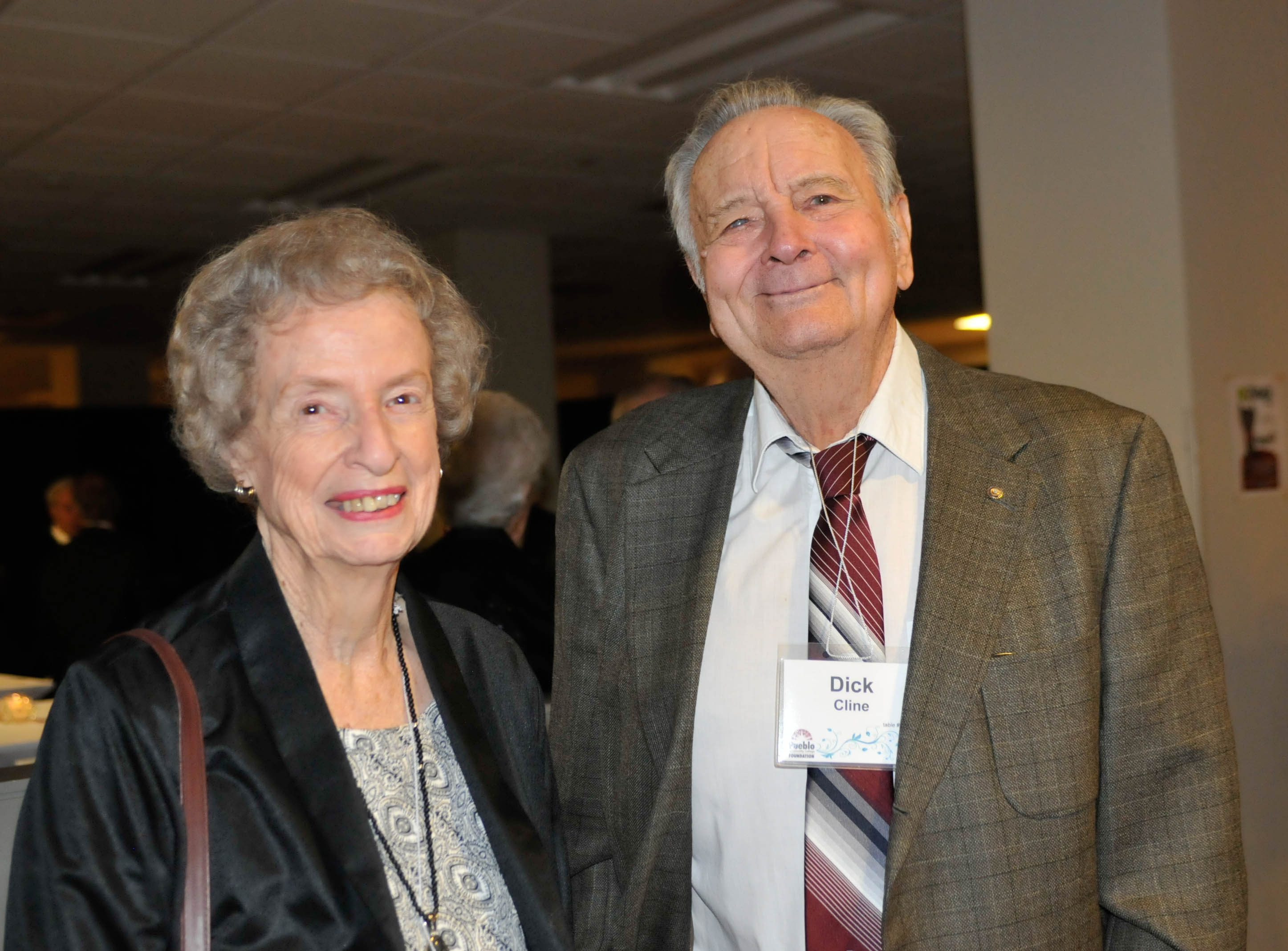 Shirley and Dick Cline (past Hall of Fame inductee)