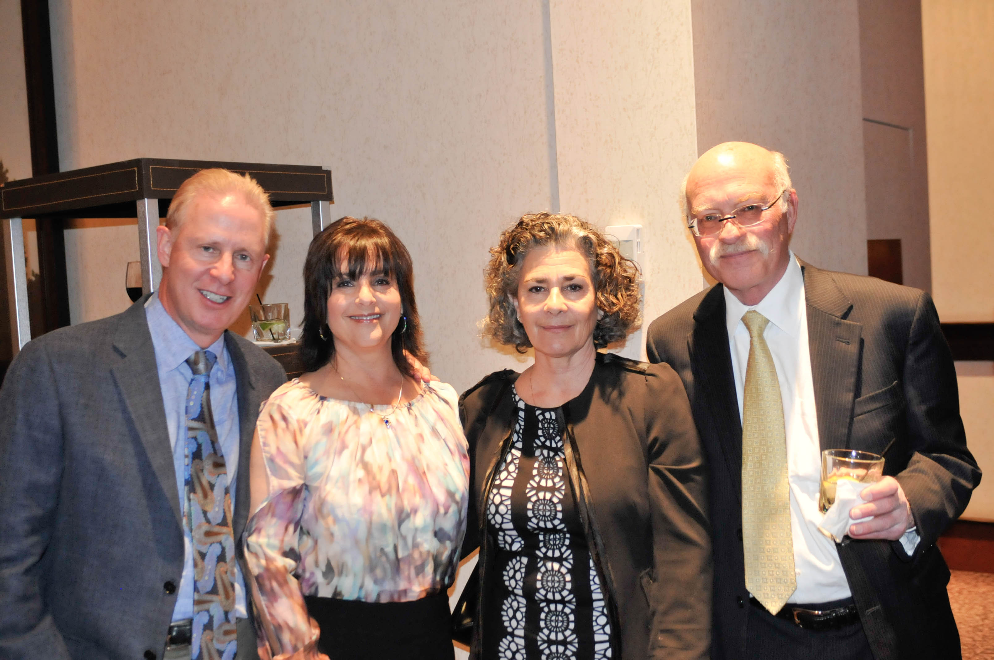 Barry and Mindy Knaster, left, and Larry and Sharon Berkowitz