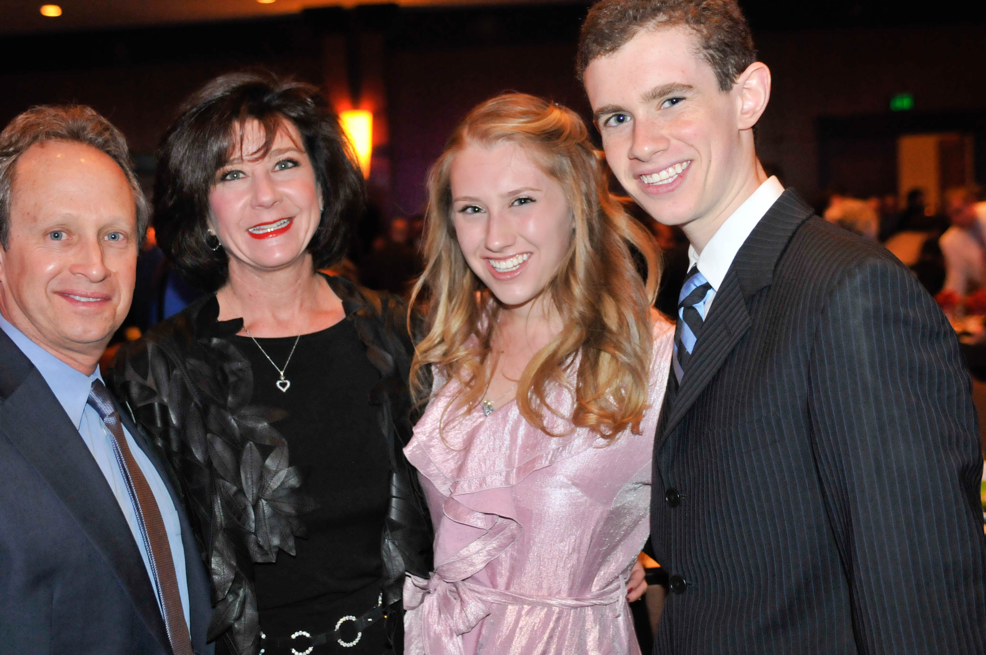 Rob, Robyn, Nikki and Noah Naiman