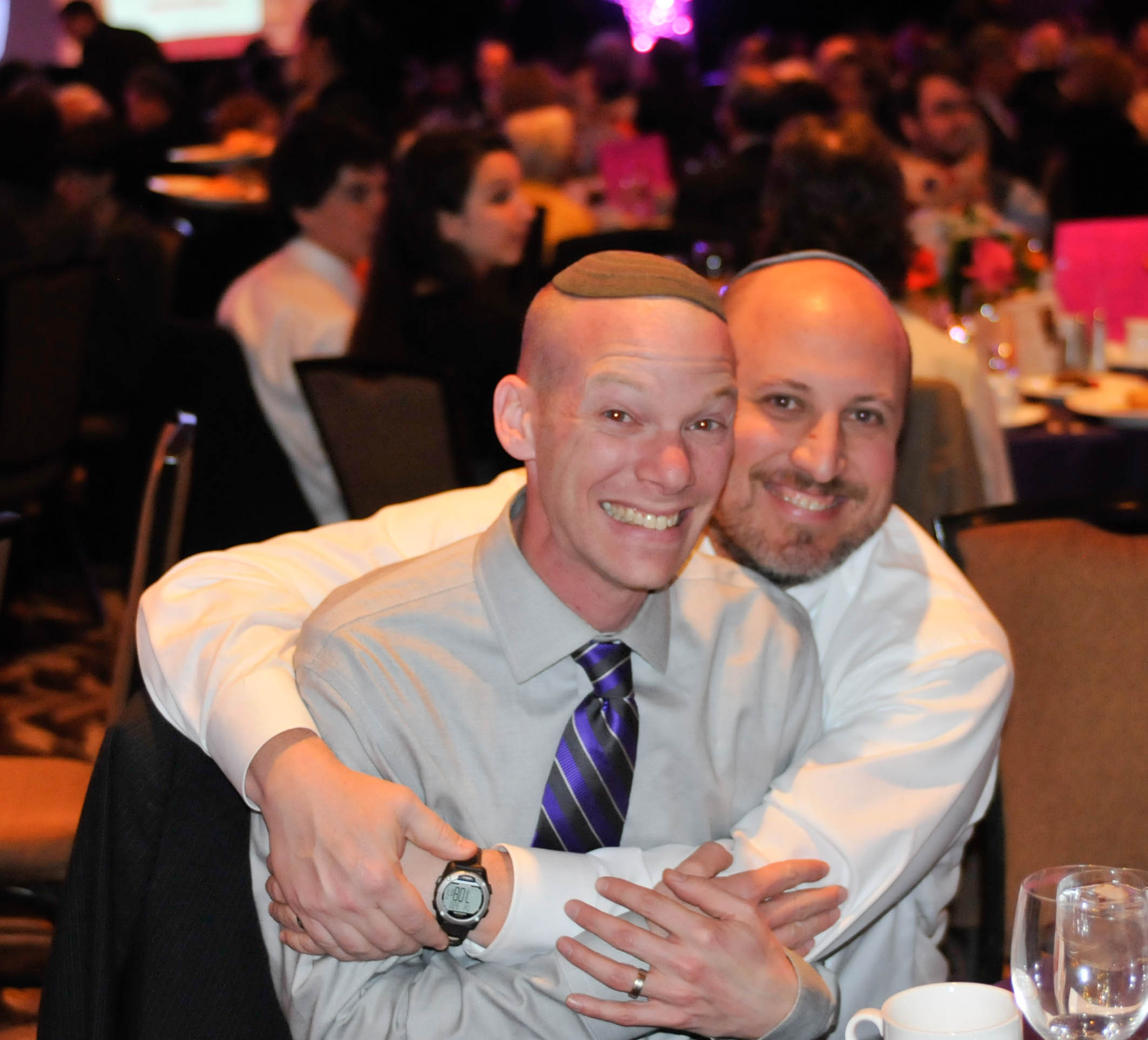 Rabbi Mark Goodman and Josh Lake