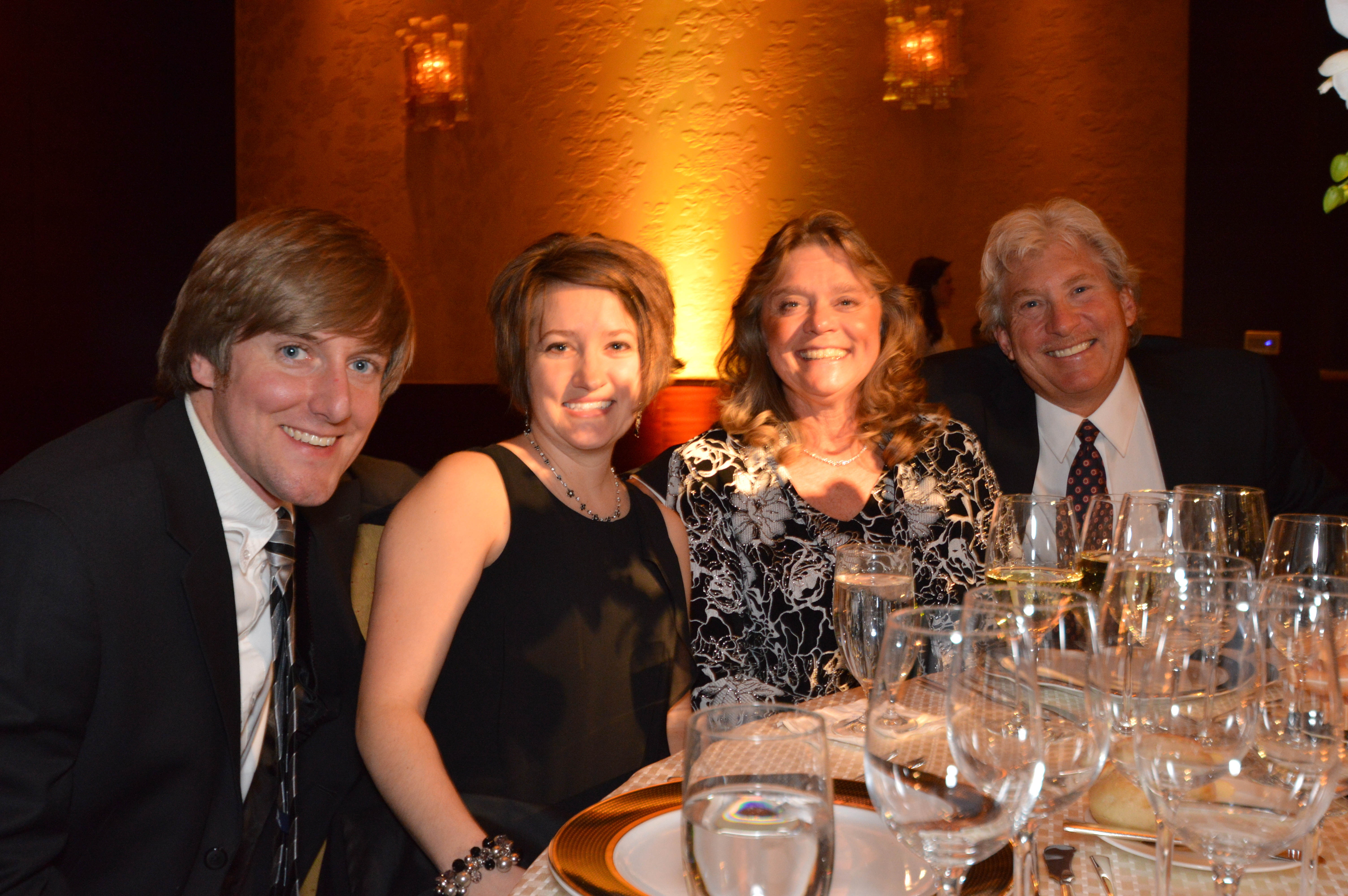 Gabe & Mandy Edolf with Della & Jim Chonka