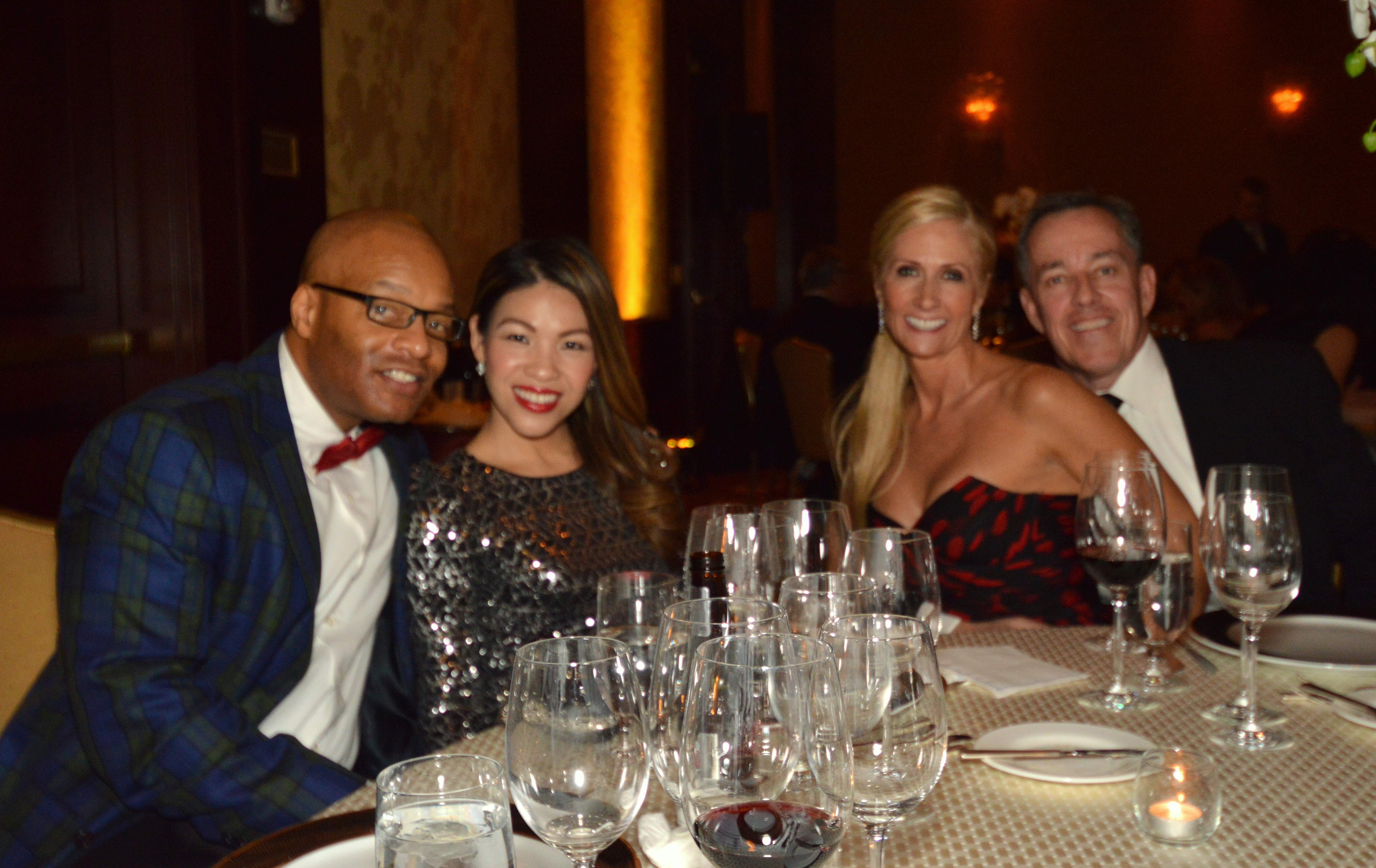 George & Thuy Love with Shannon & Steve Bangert