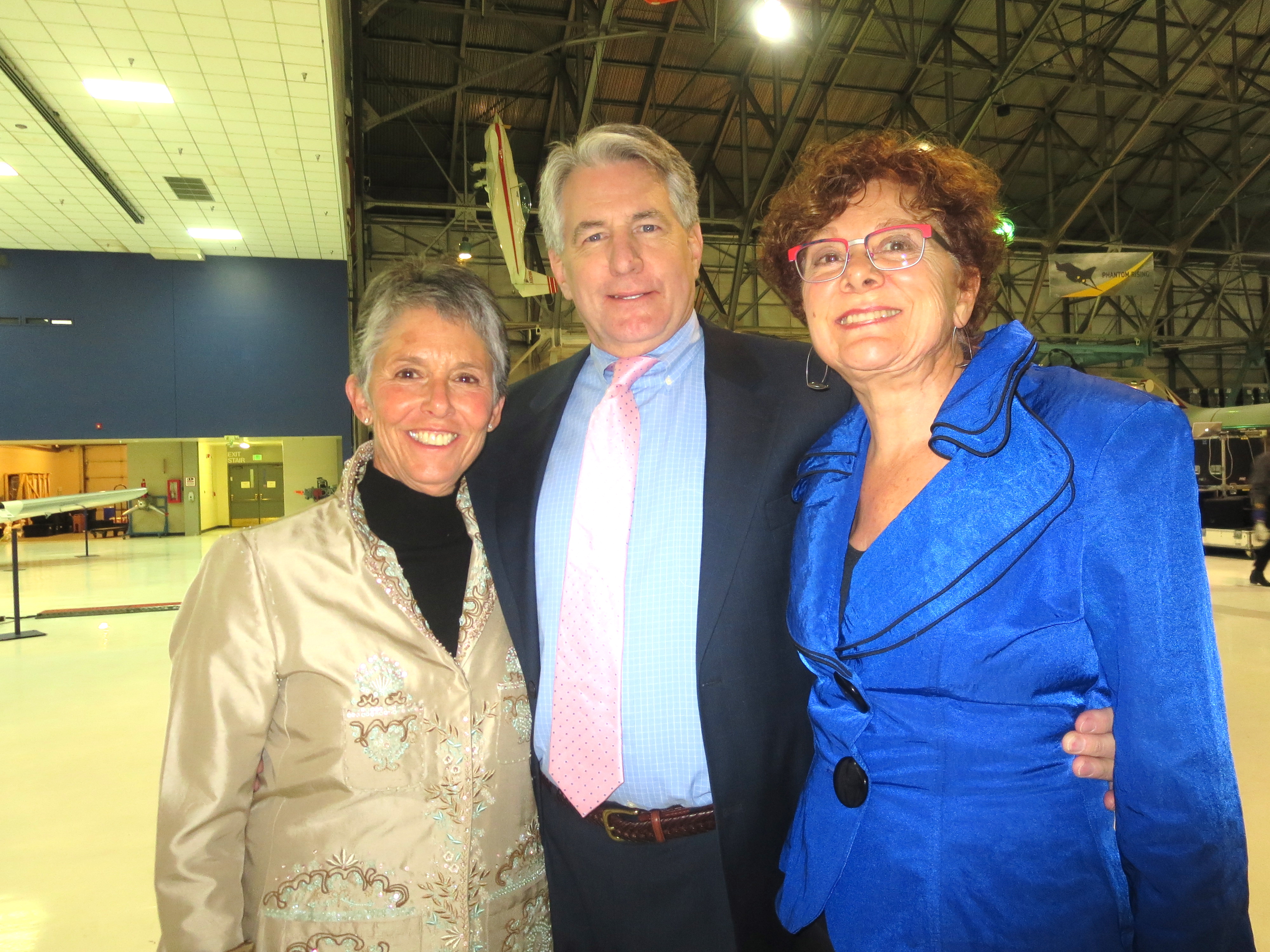 L to R: Katheryn Cole, Jim Phelan, Mary Jones