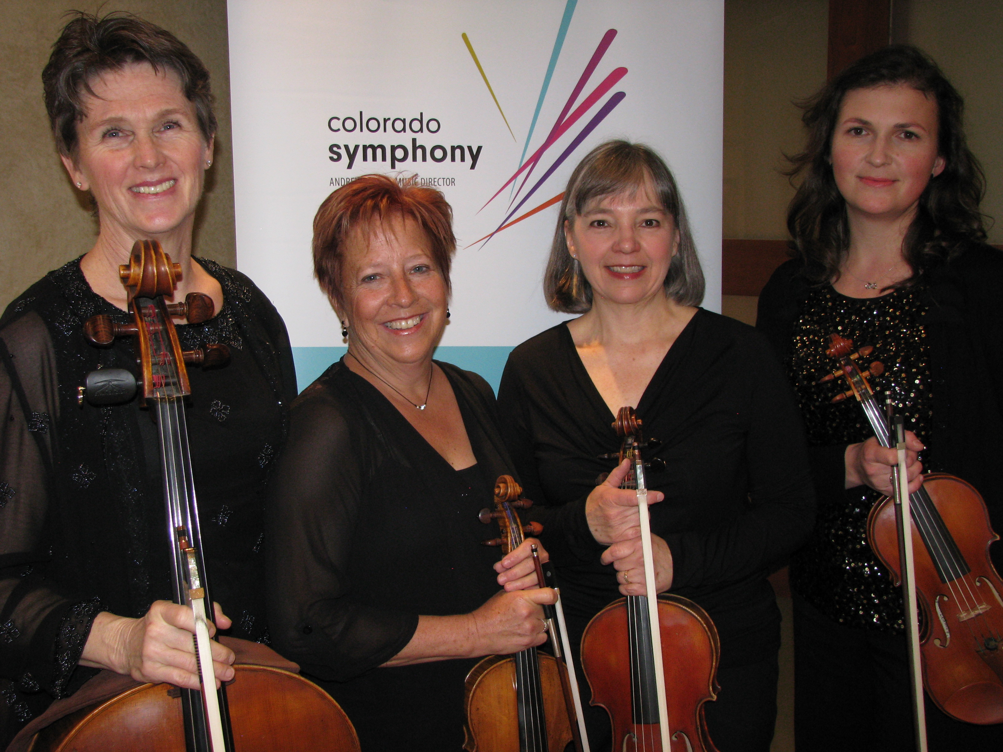 Susan Rockey Bowles, left, with Amy Tyson, Marsha Holmes and Myroslava ...