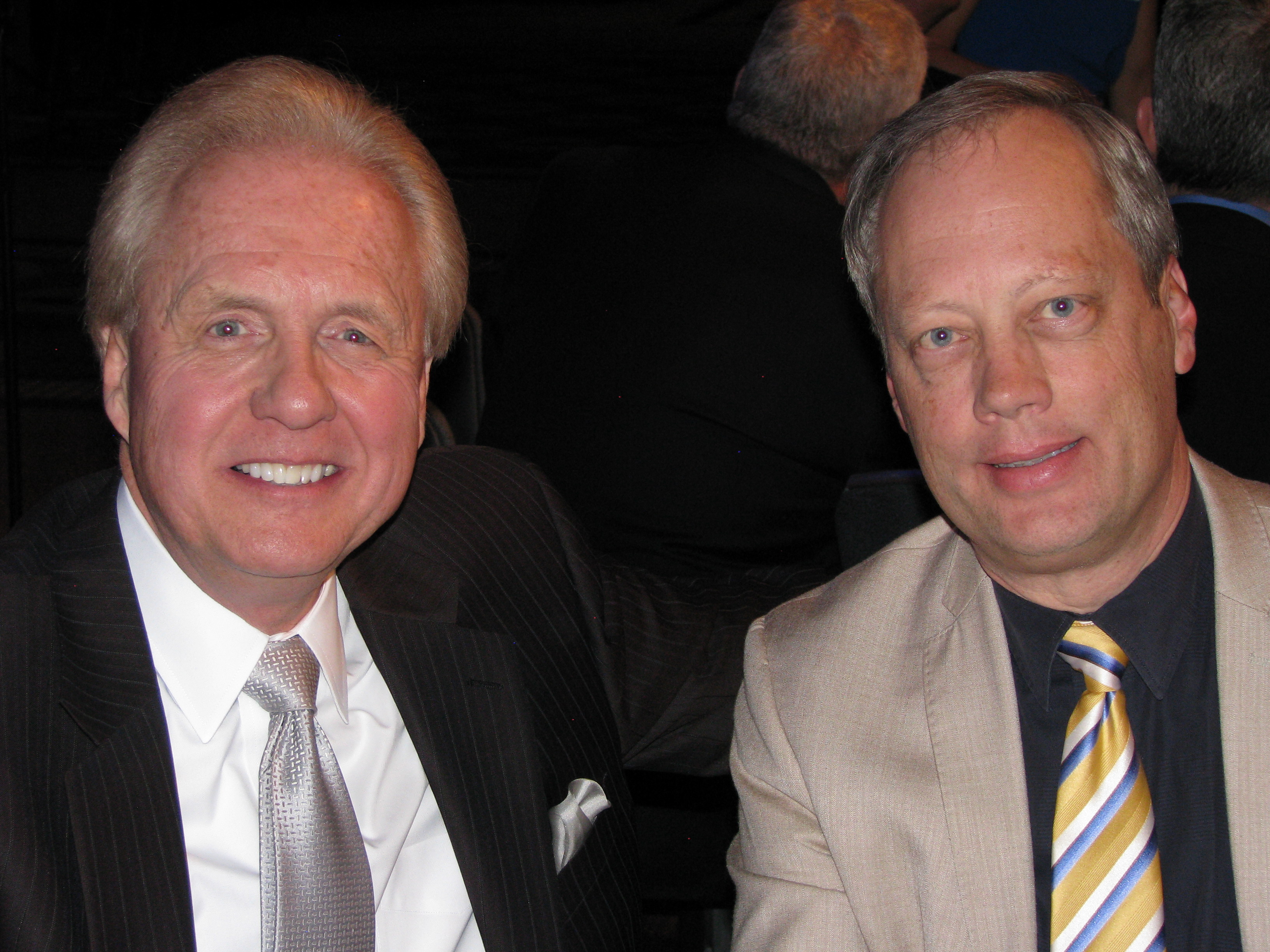 Master of Ceremonies 9News Anchor Mark Koebrich catches up with Tim Heaton