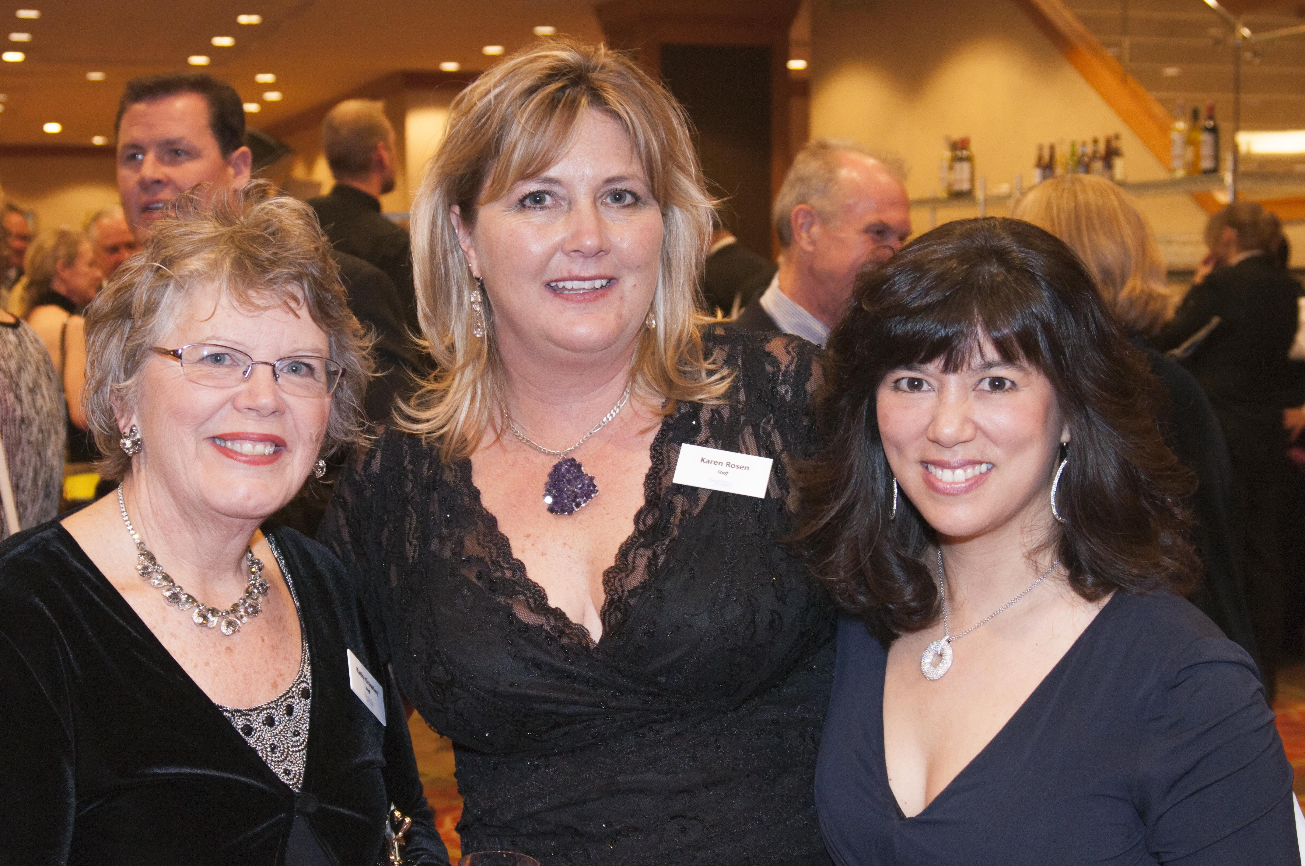 Kathy Graveley, Karen Rosen, Michelle Sie Whitten