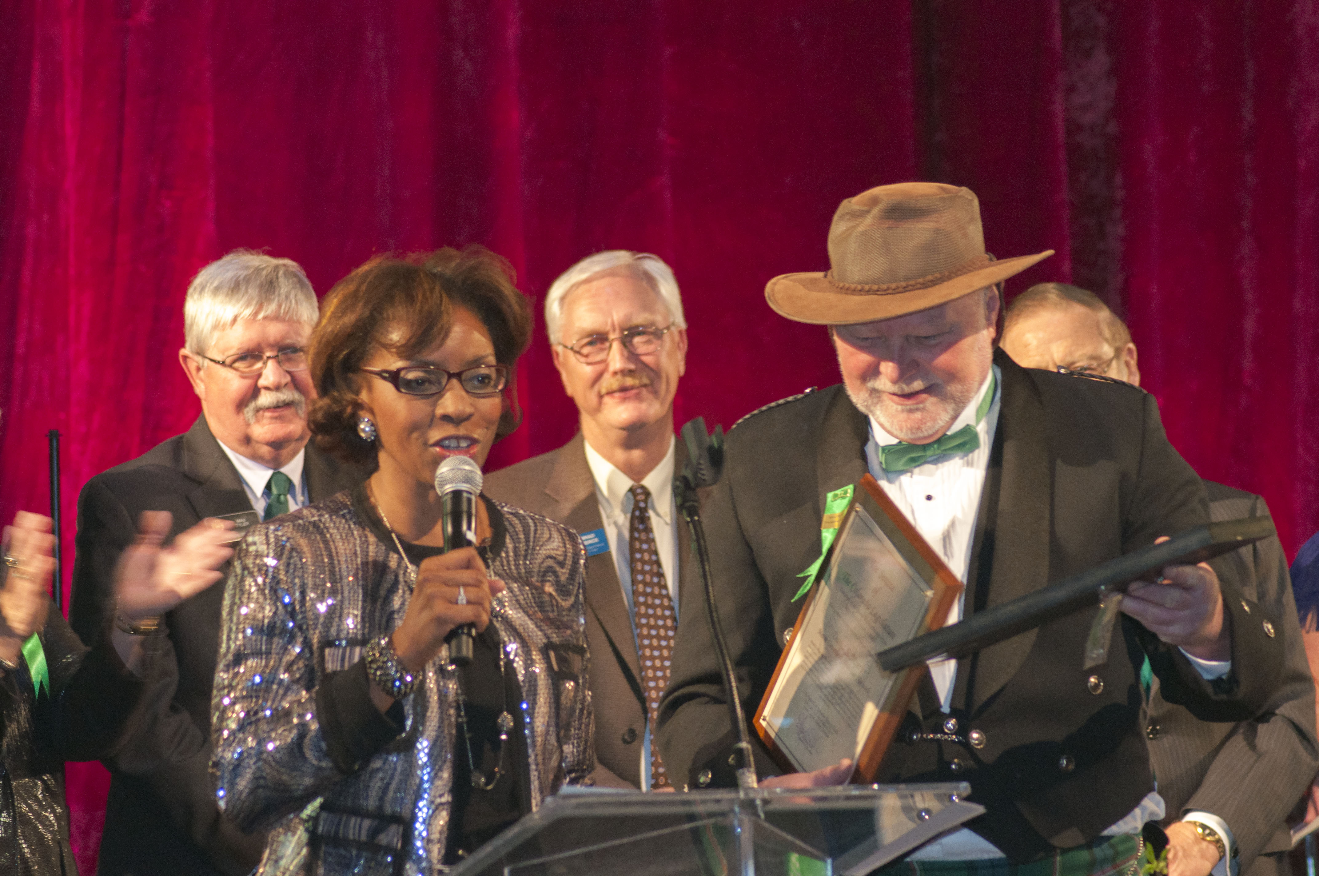 Colorado State Senator Rhonda Fields congratulated MCPN CEO Dave Myers