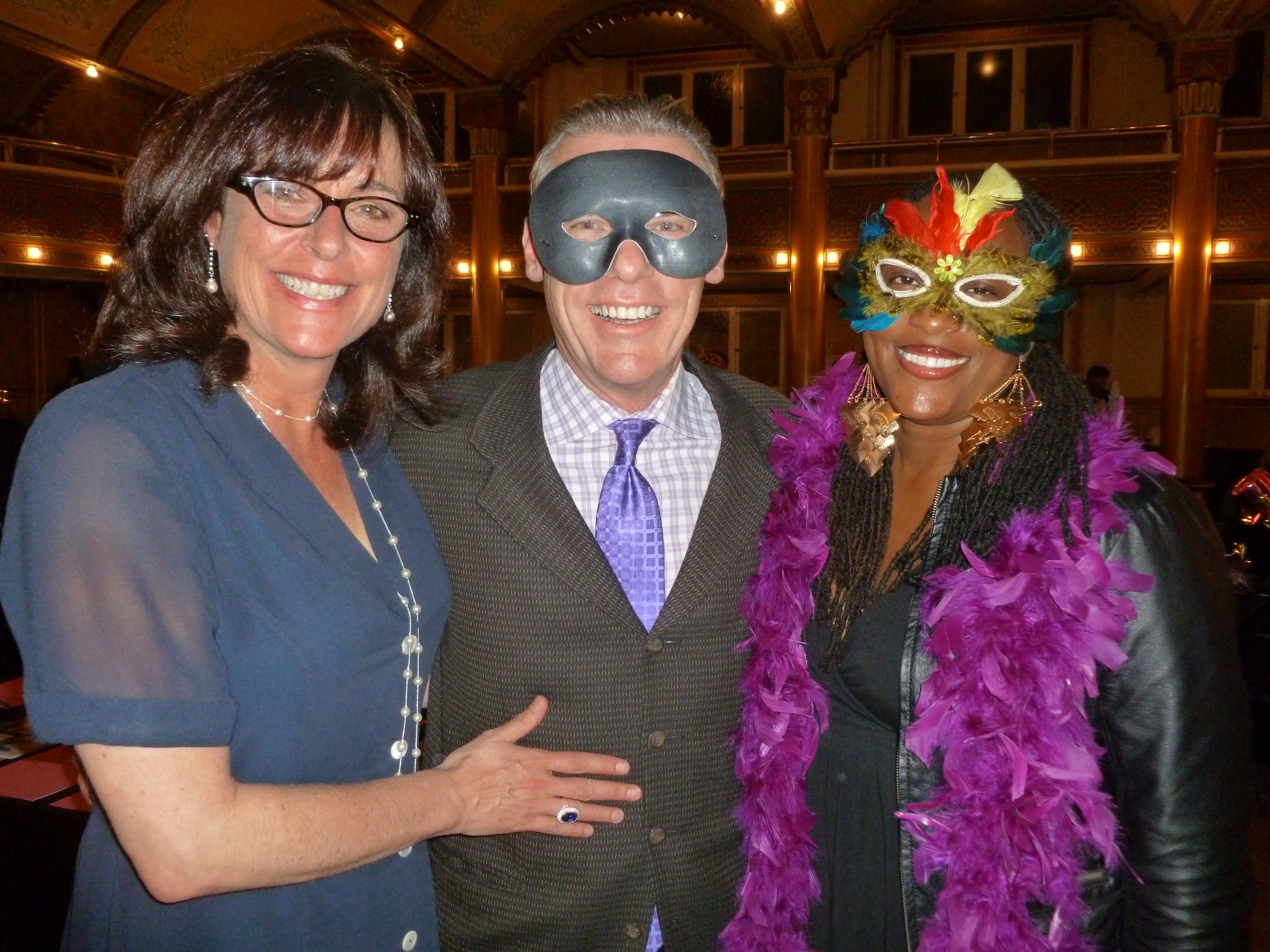 (l to r): Delores Ellis, Gary Boley and Teresa Grimes