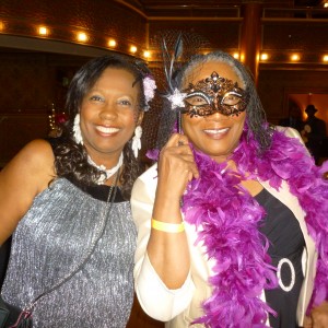 Gerie Grimes (left), with Donald Rice and Debra Gilbert