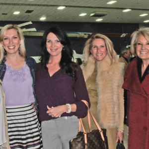 Volunteers at checkin: Katie Anders, left, Andrea Caruso, Katy Treadway ...