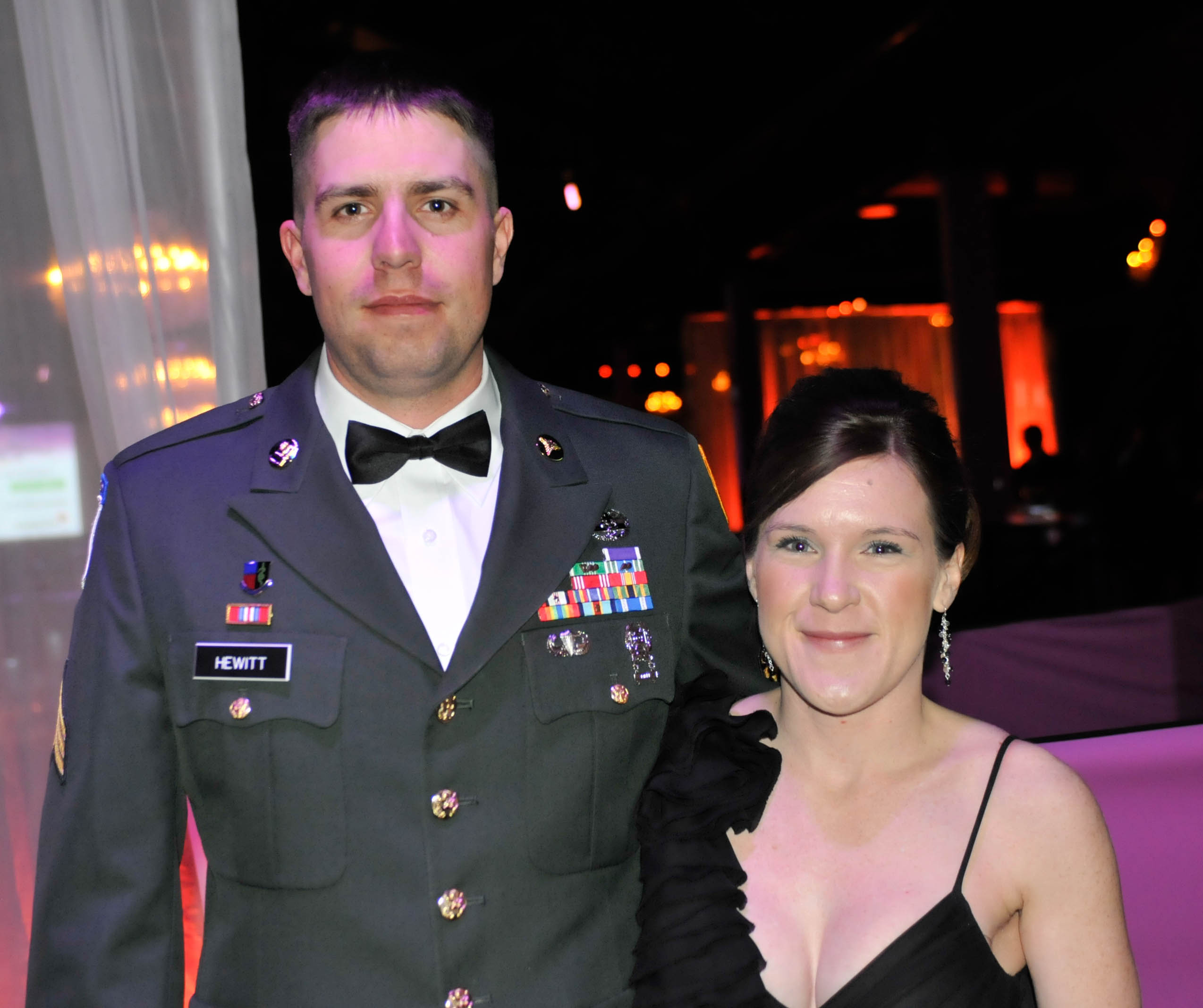 Sgt Bill and Shelly Hewitt