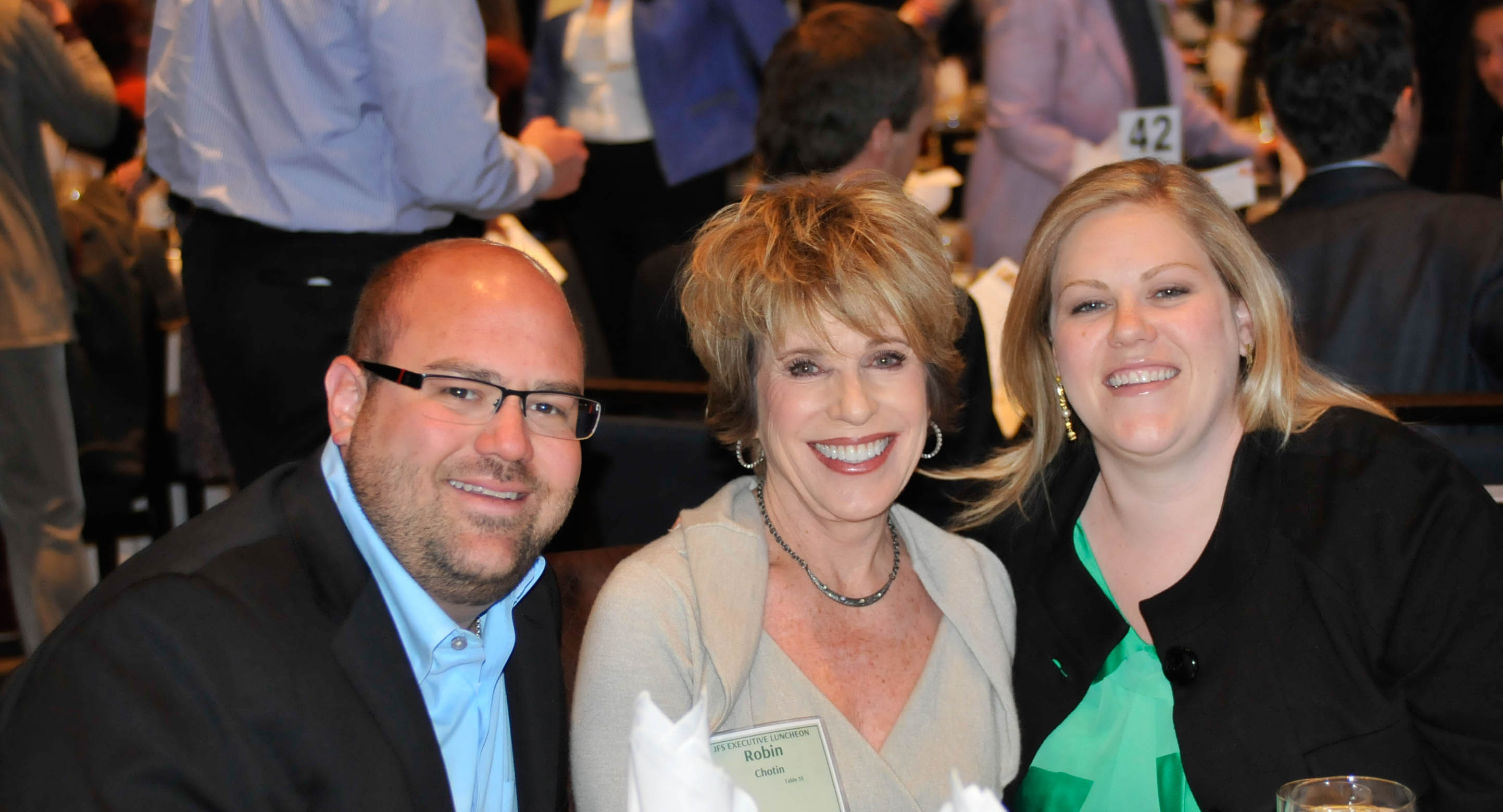 Ross Chotin, left, Robin Chotin and Whitney Chotin Wolz