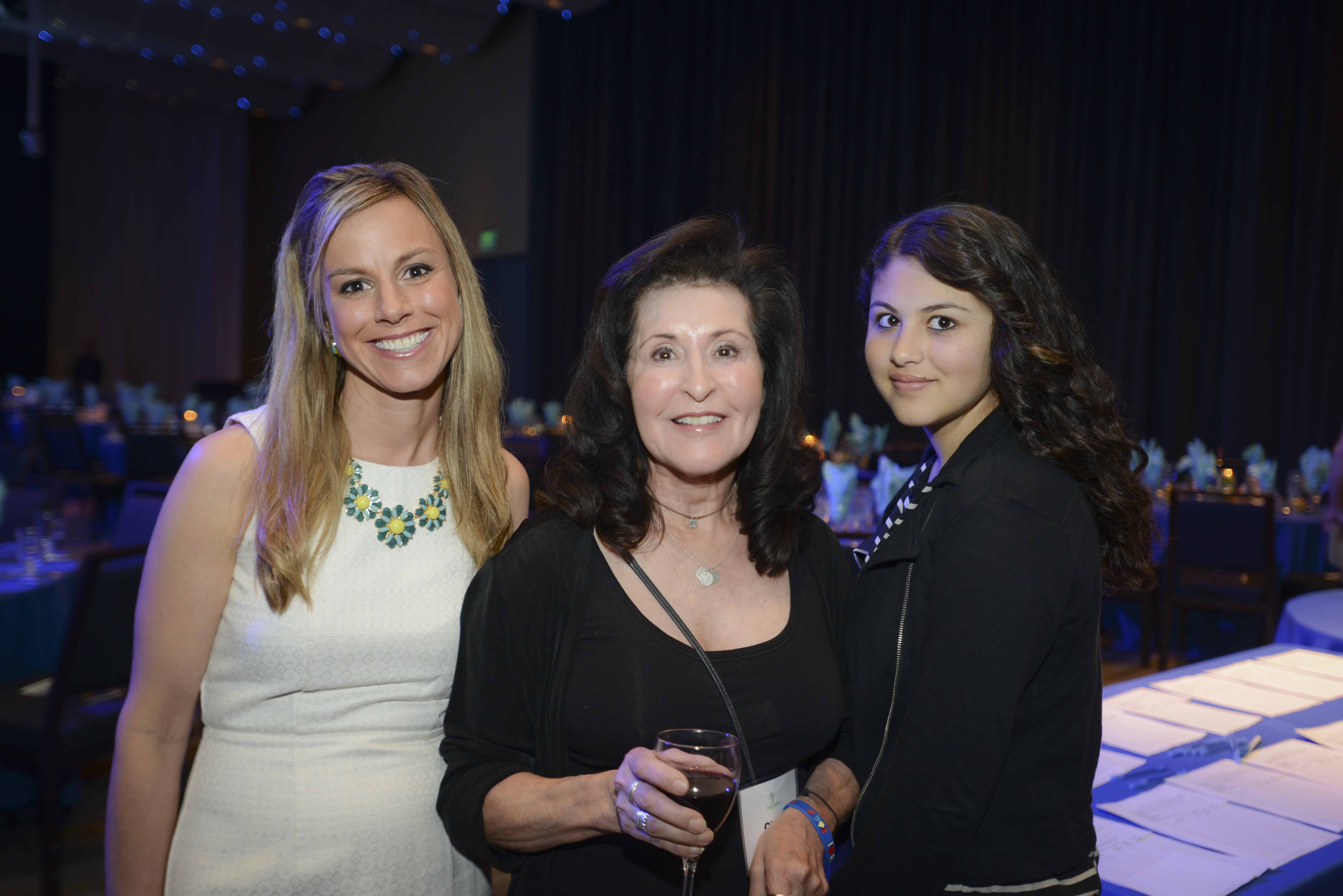 From left, Donna Marie Provenzano, Cindy Epstein and Sierra Romero