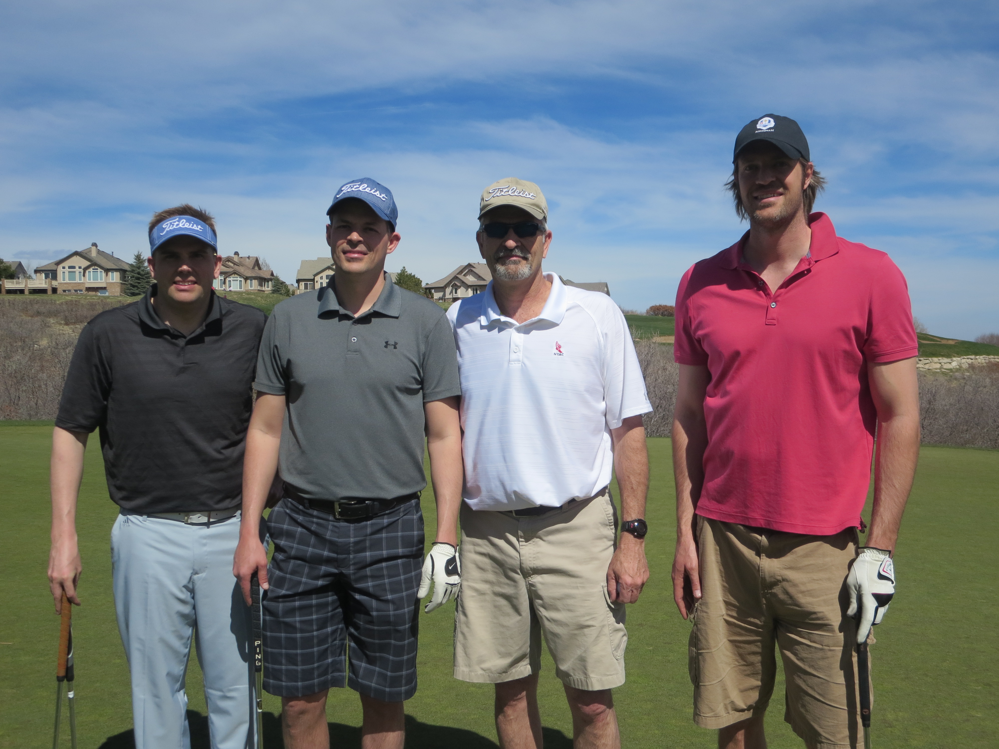 L to R: Josh Huenergardt, Scott, Jeff, Matt Gal