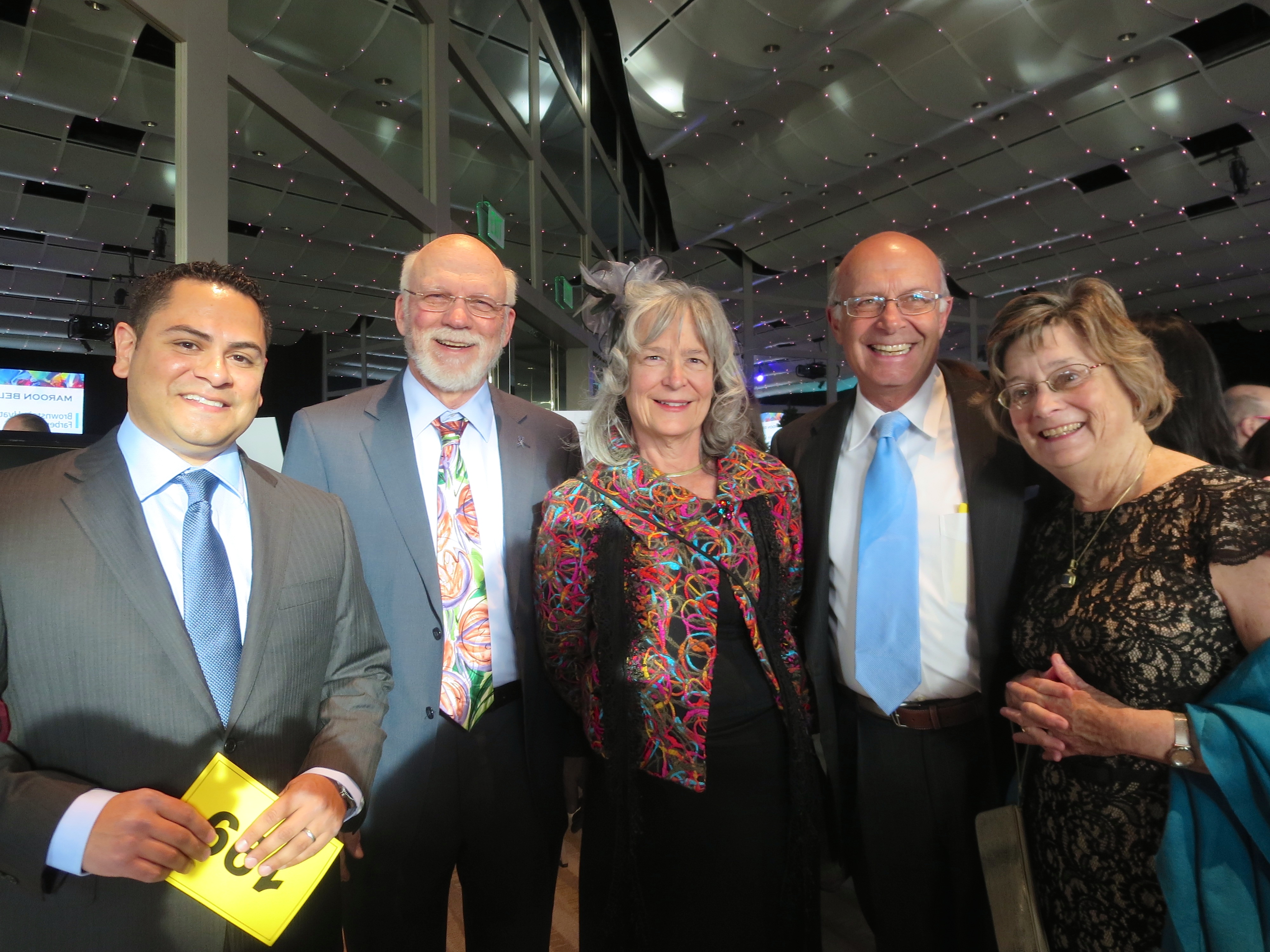 L to R: Edward Garrido, Donald Bross, Diana Black, Bernie & Mary Beth ...
