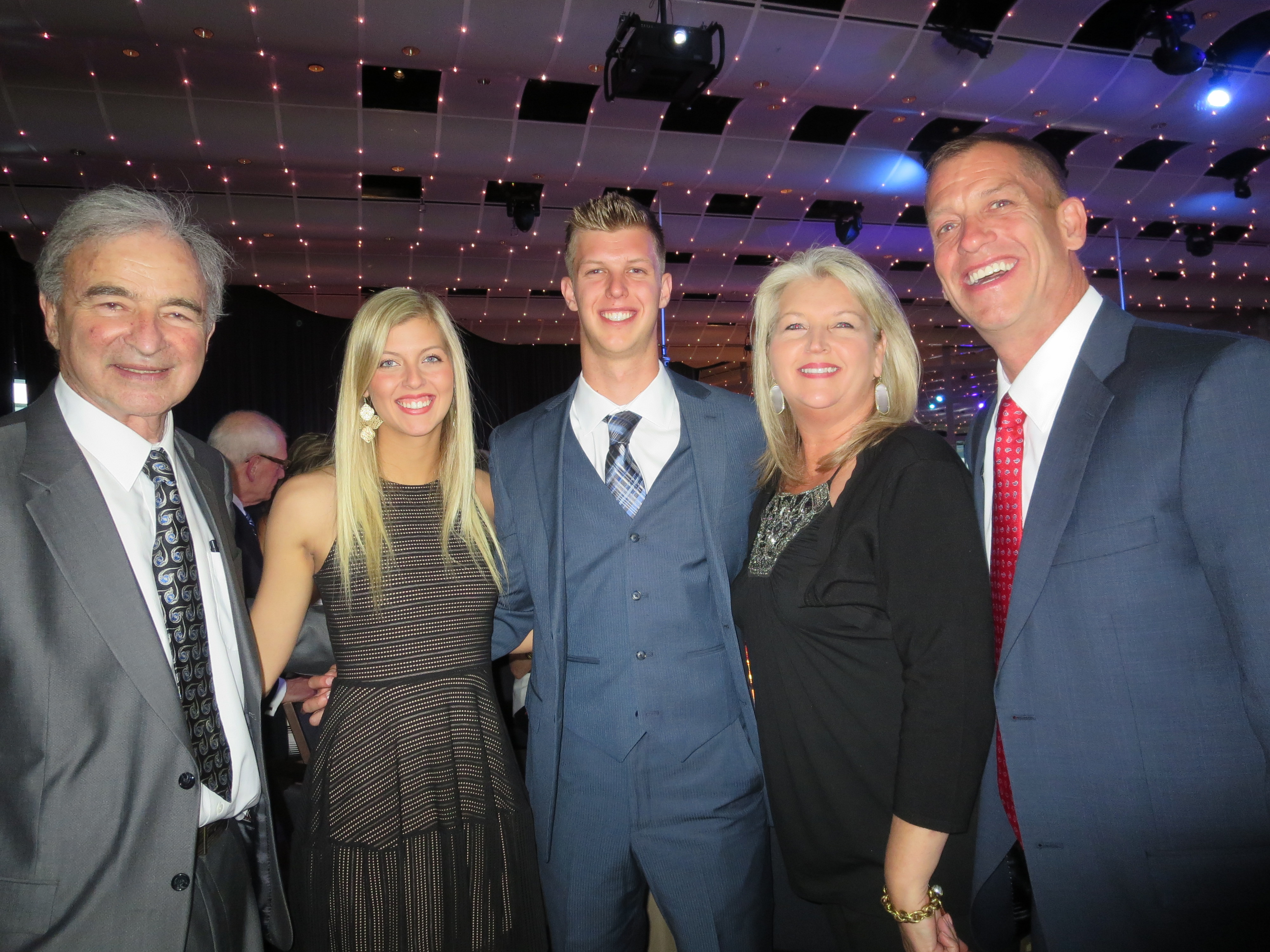 L to R: Carl Scheer, Madison, Cameron, Renee, Curtis Savitz,