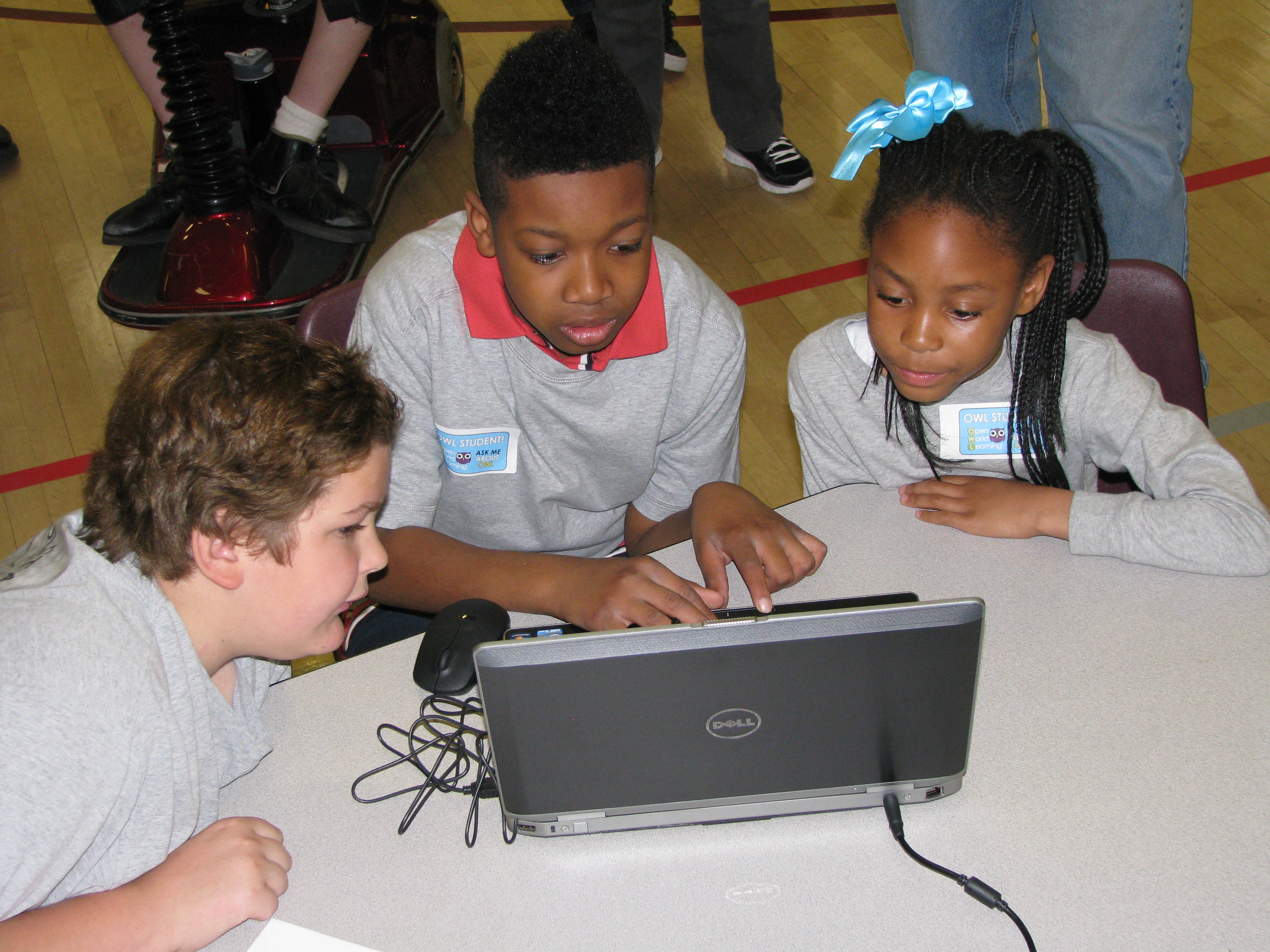 Students demonstrate their tech skills