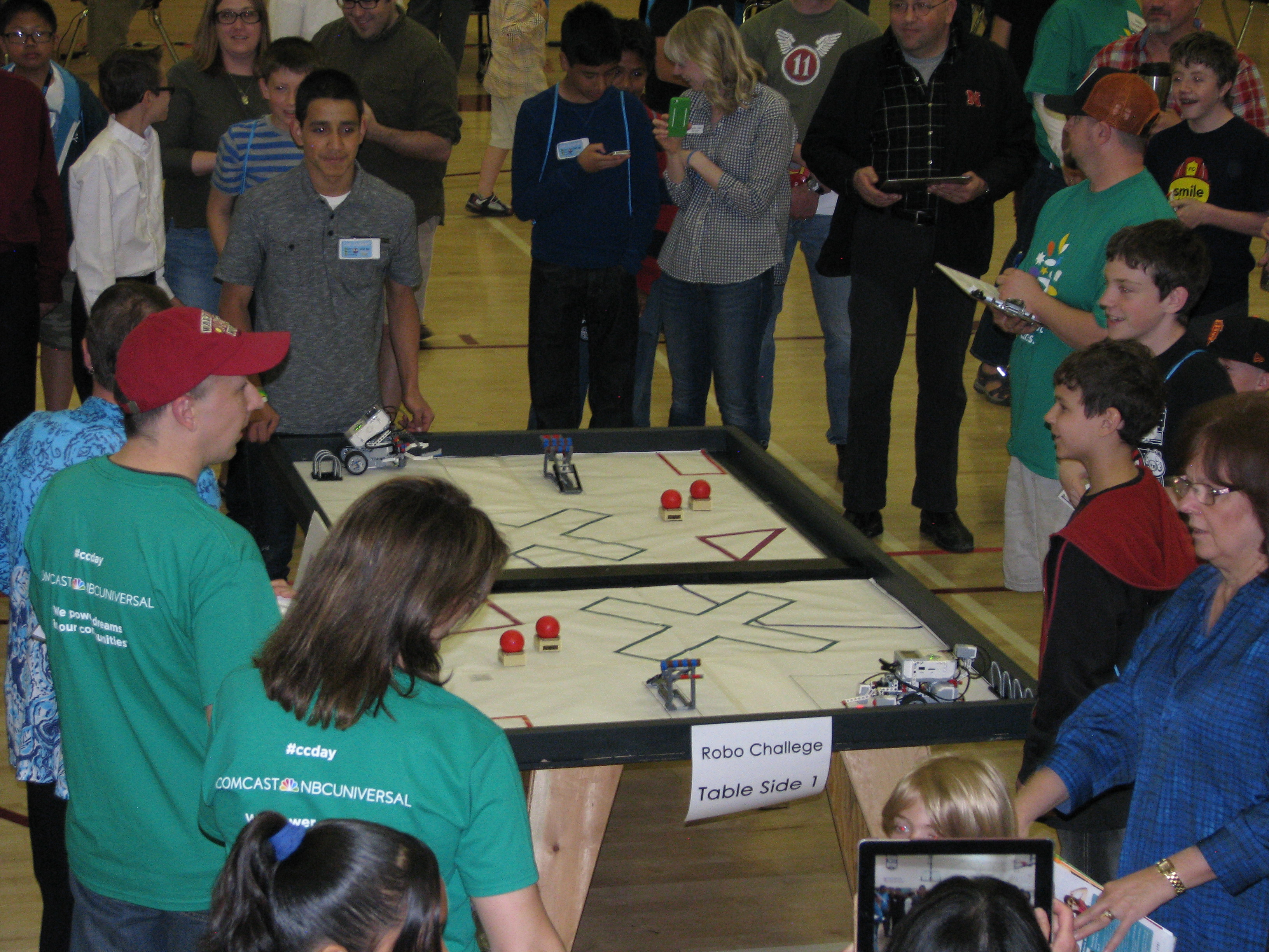 Friendly competition at the Robo Challenge